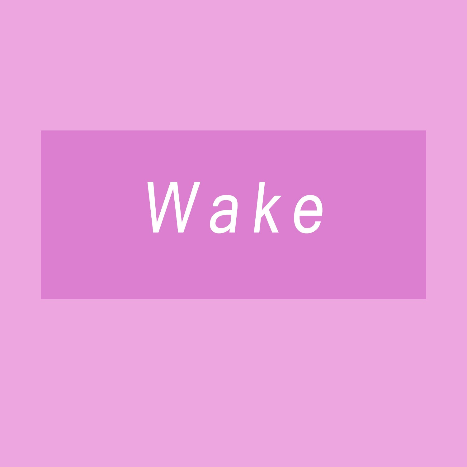 OAO - Wake - OAO - Wake - 电台节目 - 网易云音乐