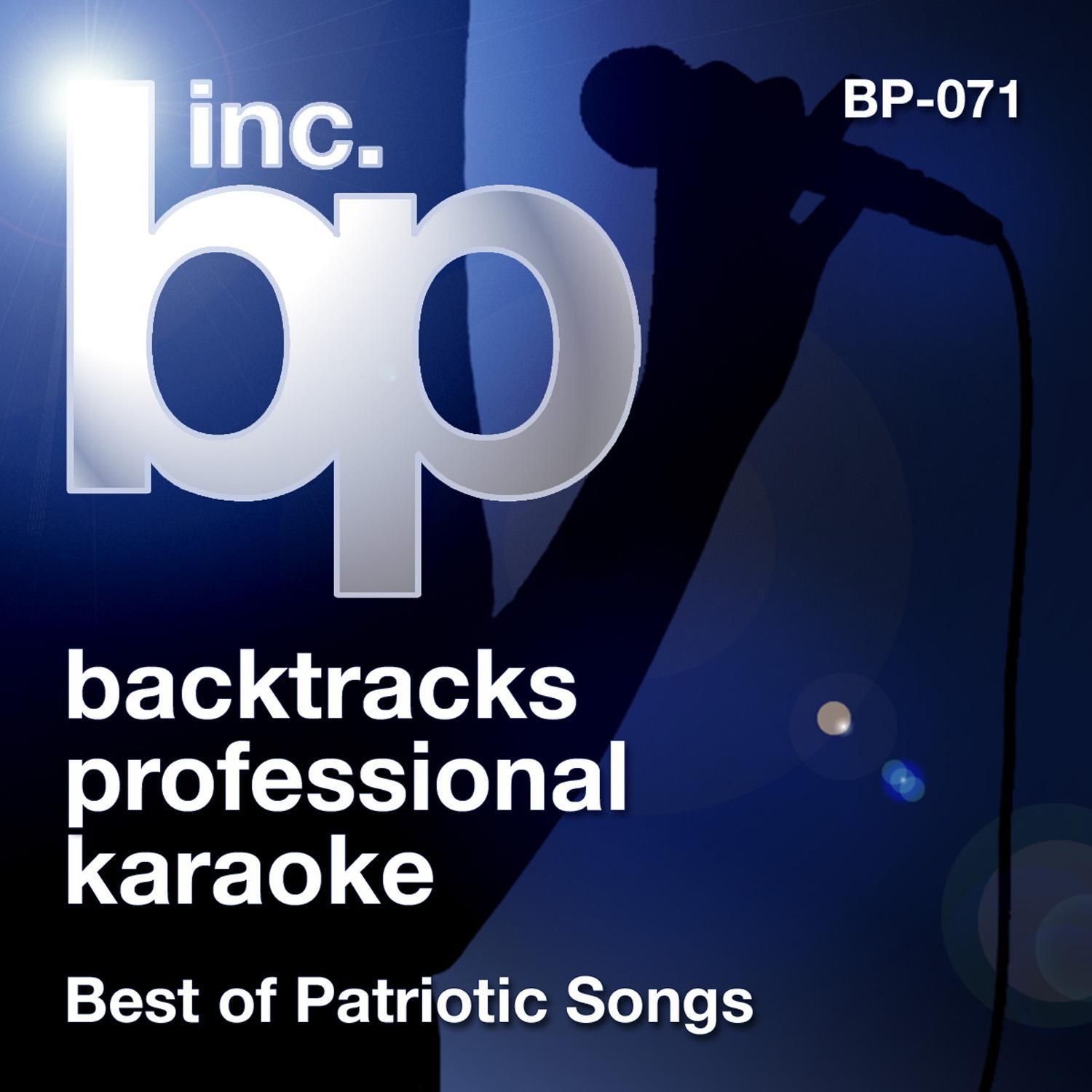 Caissons Song (Karaoke Instrumental Track)[In the Style of Patriotic ...