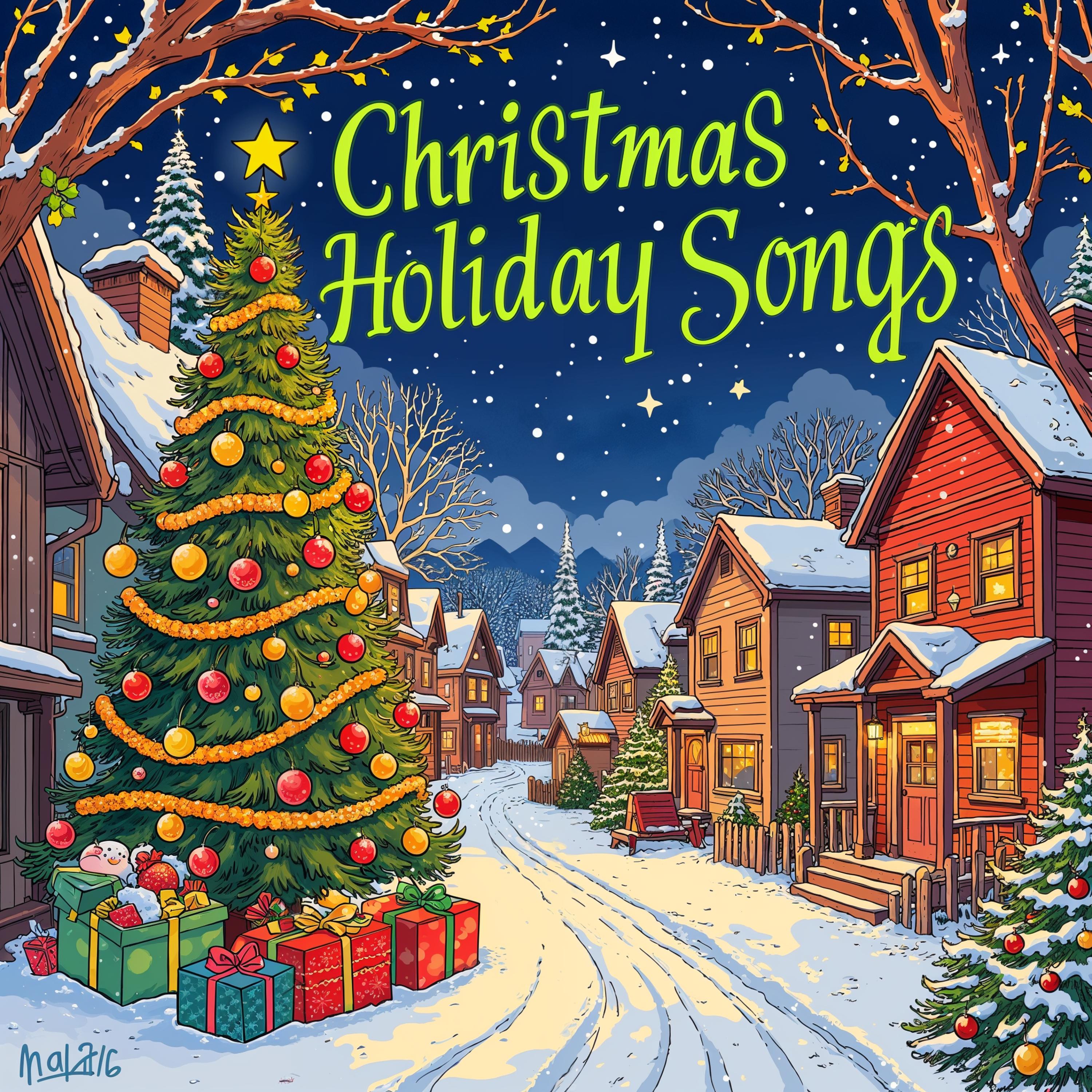 Snowflakes in the Silent Christmas Night - Calming Christmas Music/Kids ...