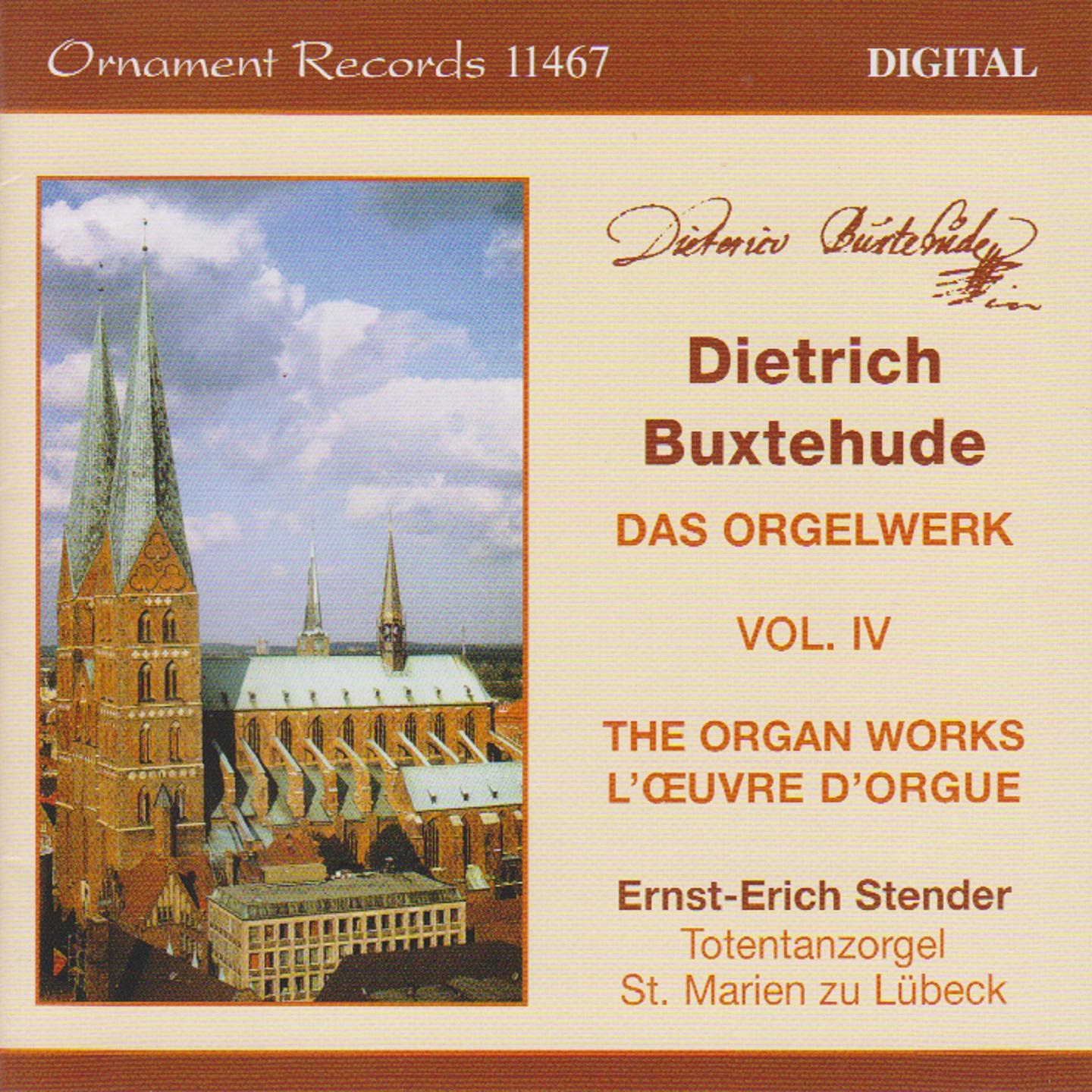 Christ, unser Herr, zum Jordan kam, BuxWV 180 - Ernst-Erich Stender ...