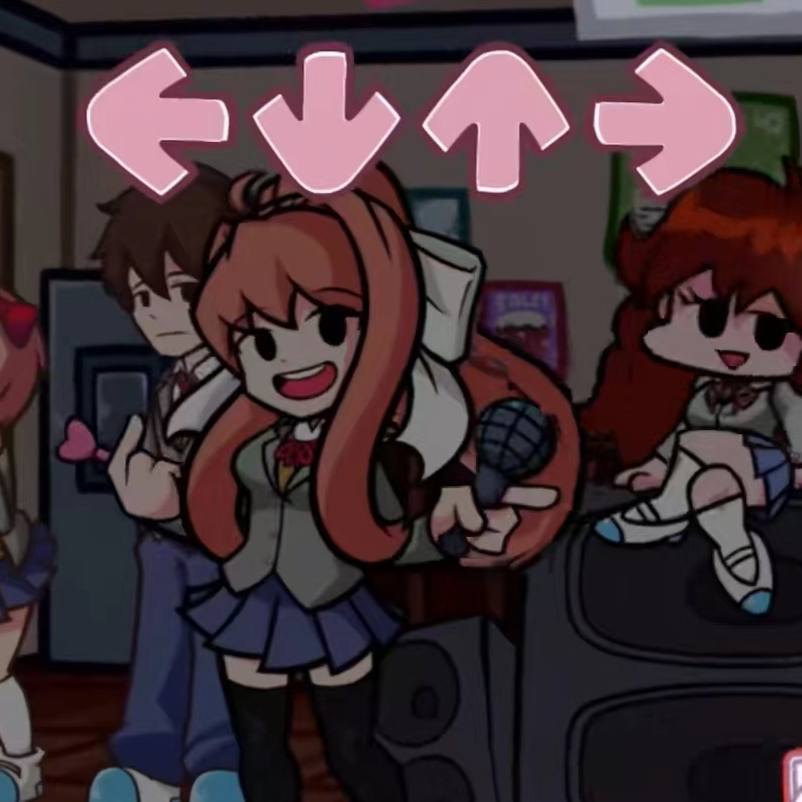 Glitcher：Monika Mix V2 (DDTO+) - FNF：Doki Doki Takeover - 电台节目 - 网易云音乐