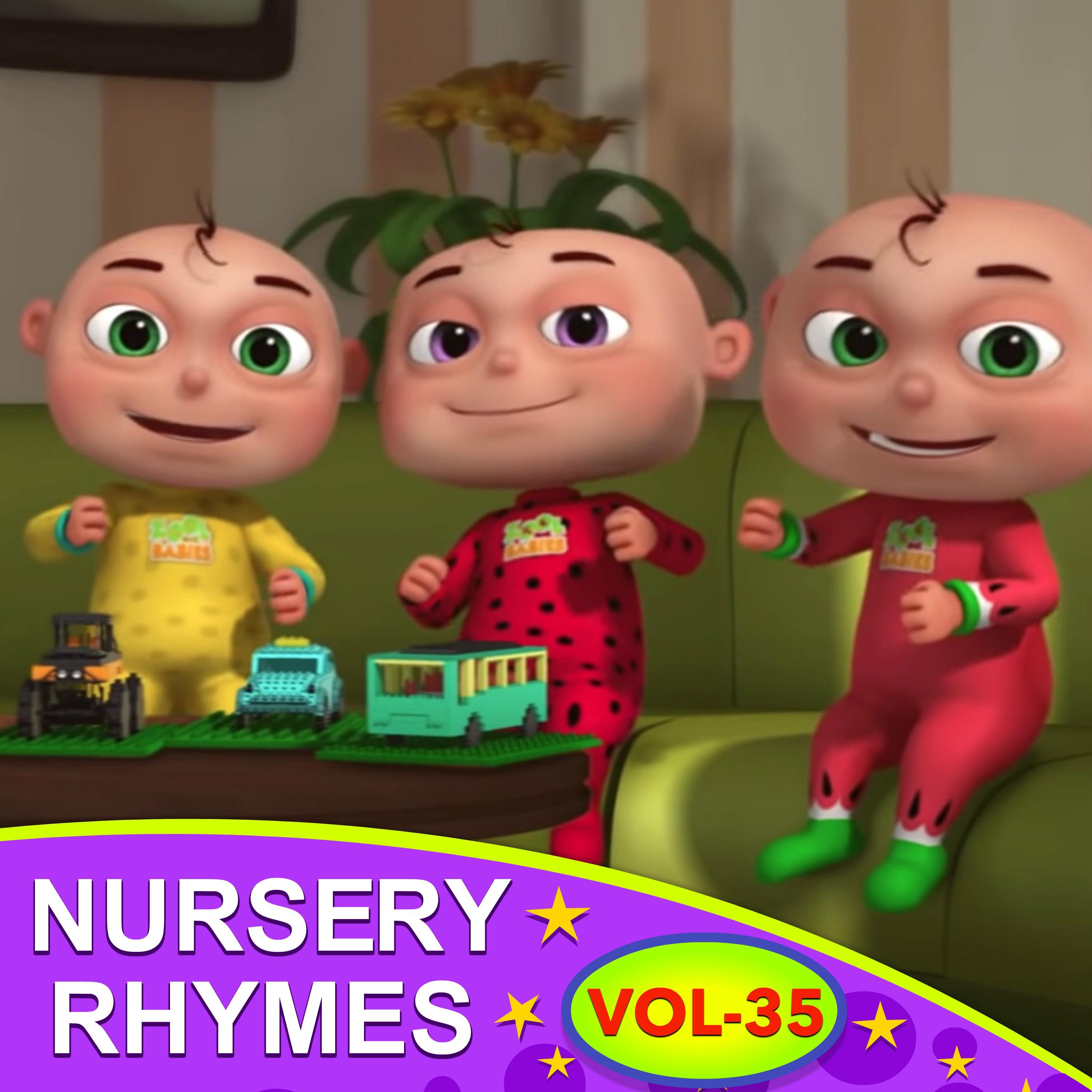 Five Little Babies Playing Dough (Vehicles) - Videogyan Nursery Rhymes ...