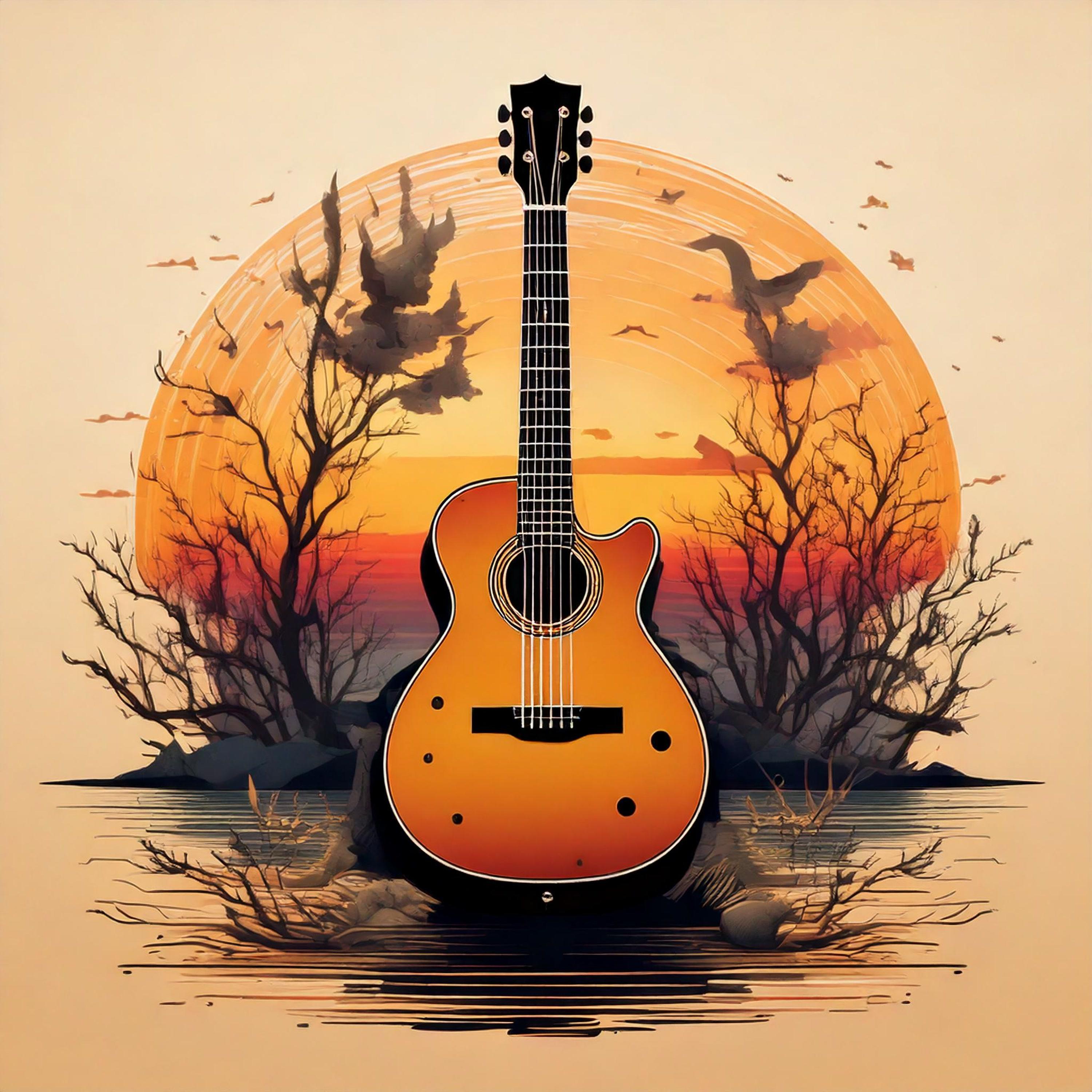 Guitar Notes for Stability - Attractive Calm Guitar Music/Easy ...