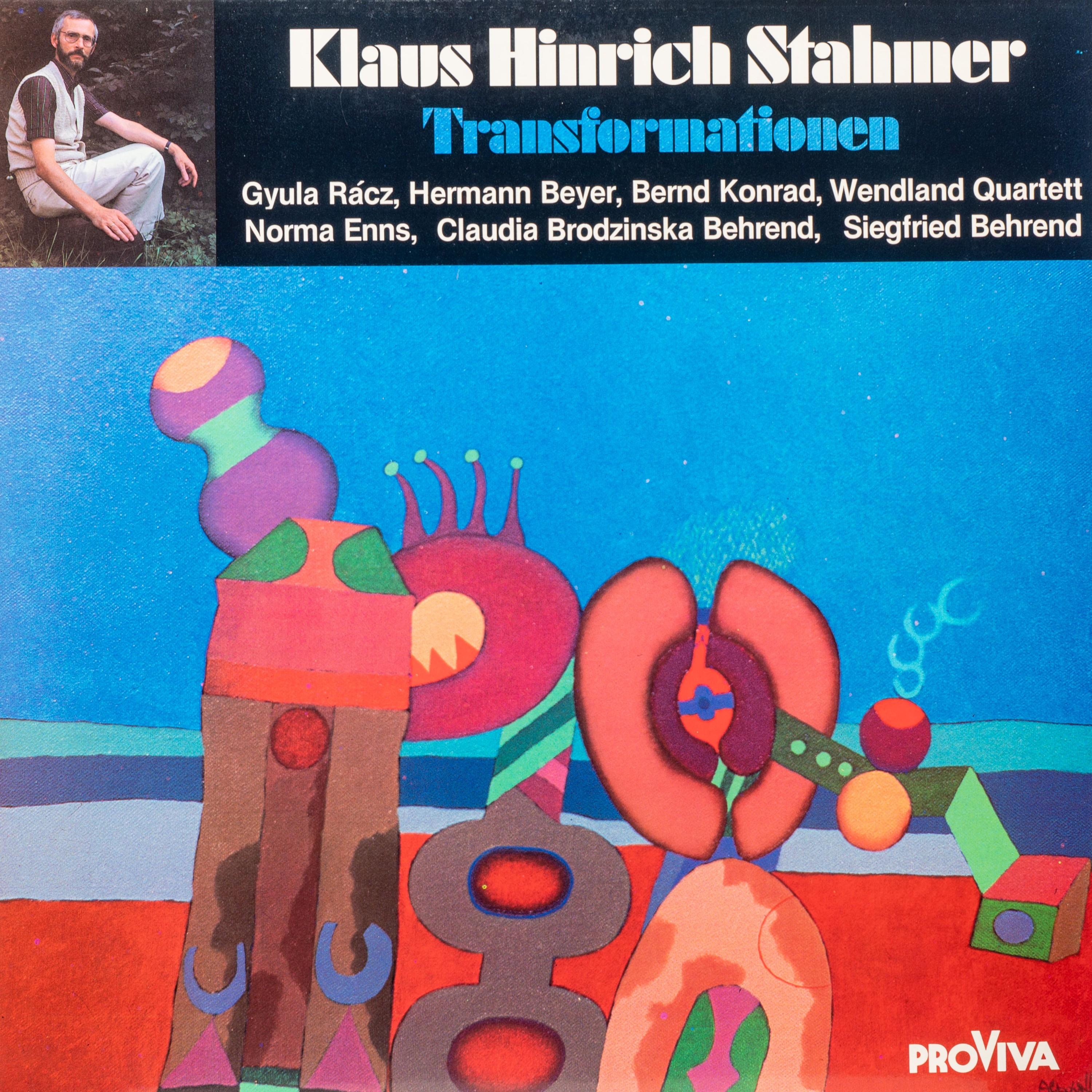 Transformationen - Klaus Hinrich Stahmer - Klaus Hinrich Stahmer - 专辑 ...