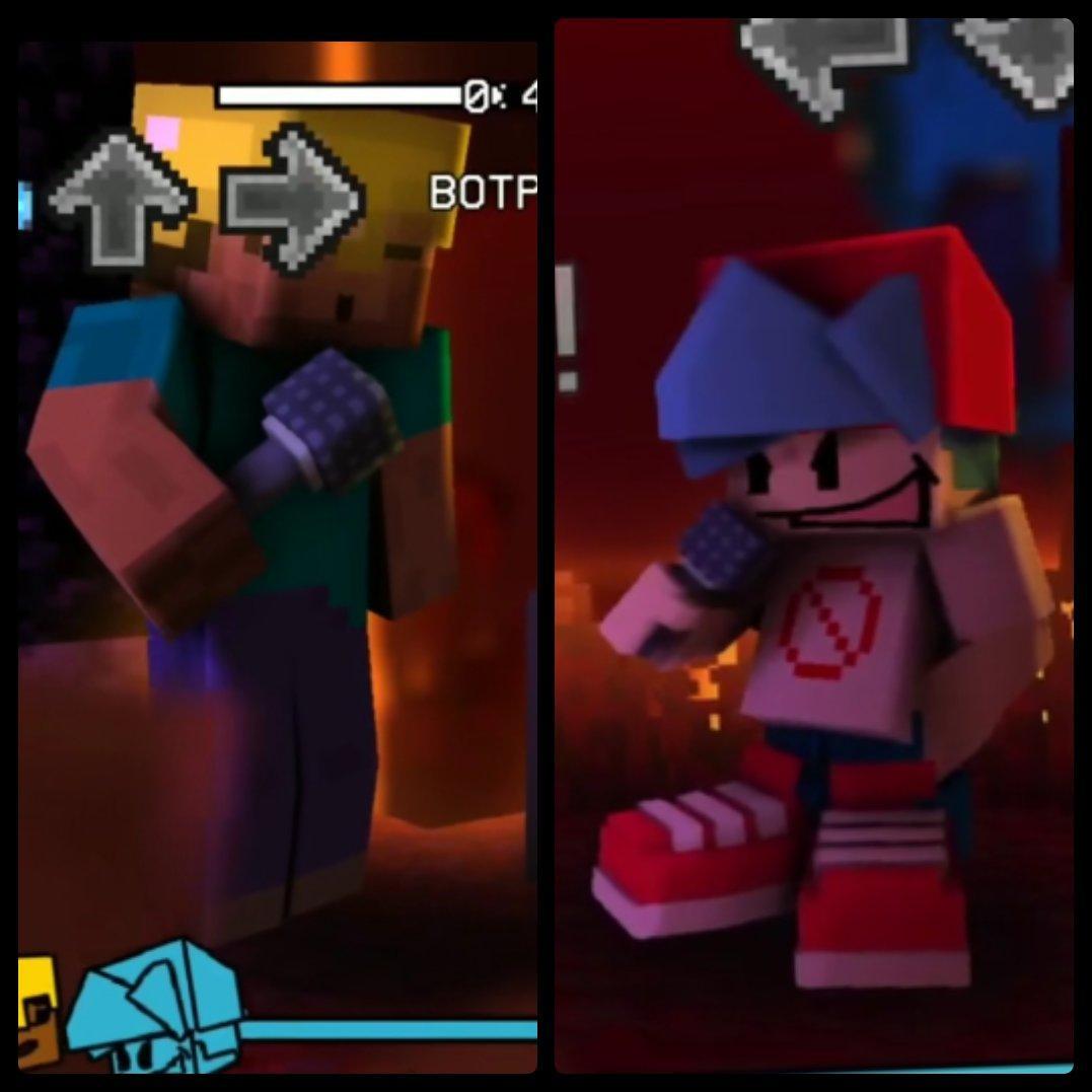 Heat-Week64(VS Steve) Mod - FNF一些没有人整的歌的堆放处 - 电台节目 - 网易云音乐