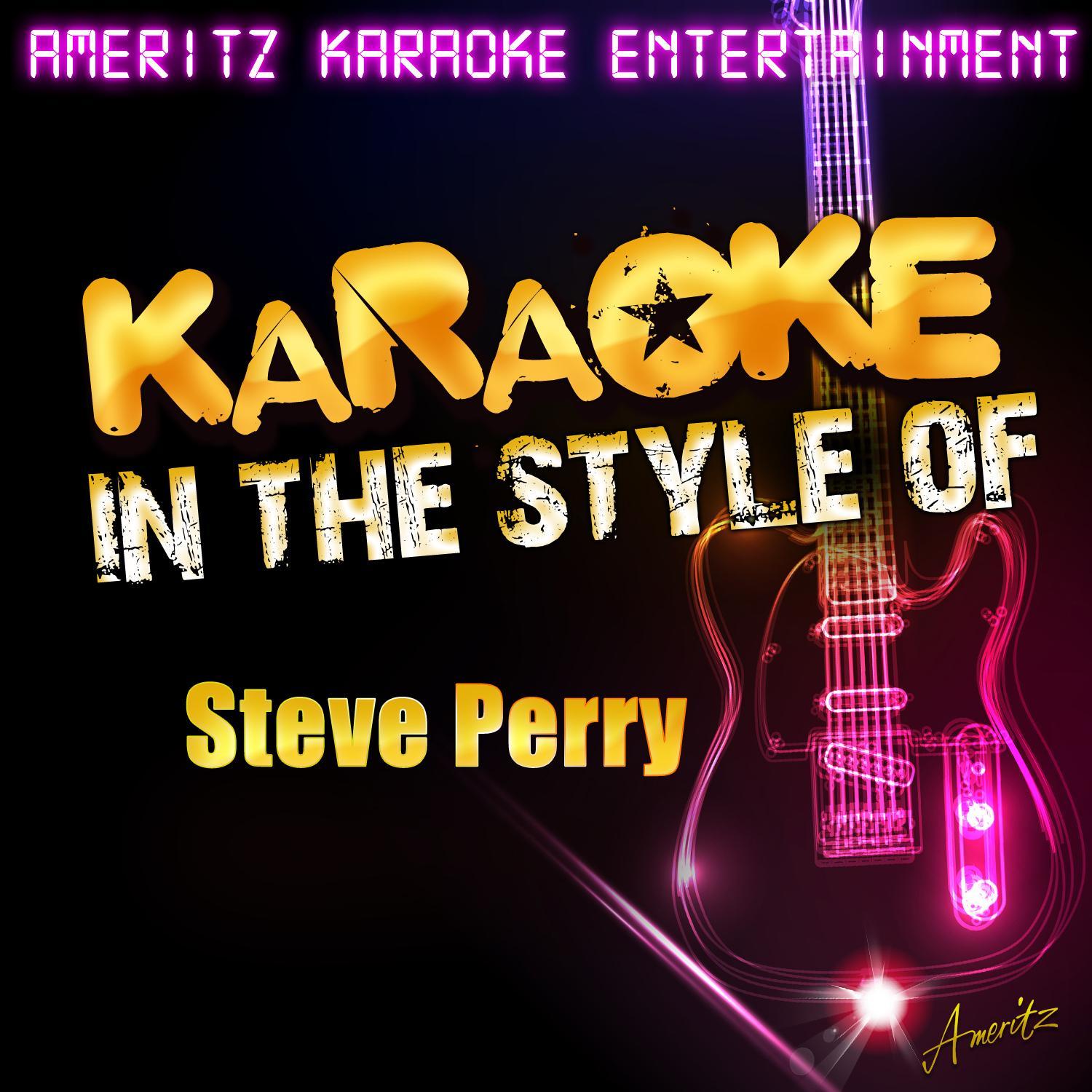 Oh Sherrie (In the Style of Steve Perry) [Karaoke Version] - Ameritz ...