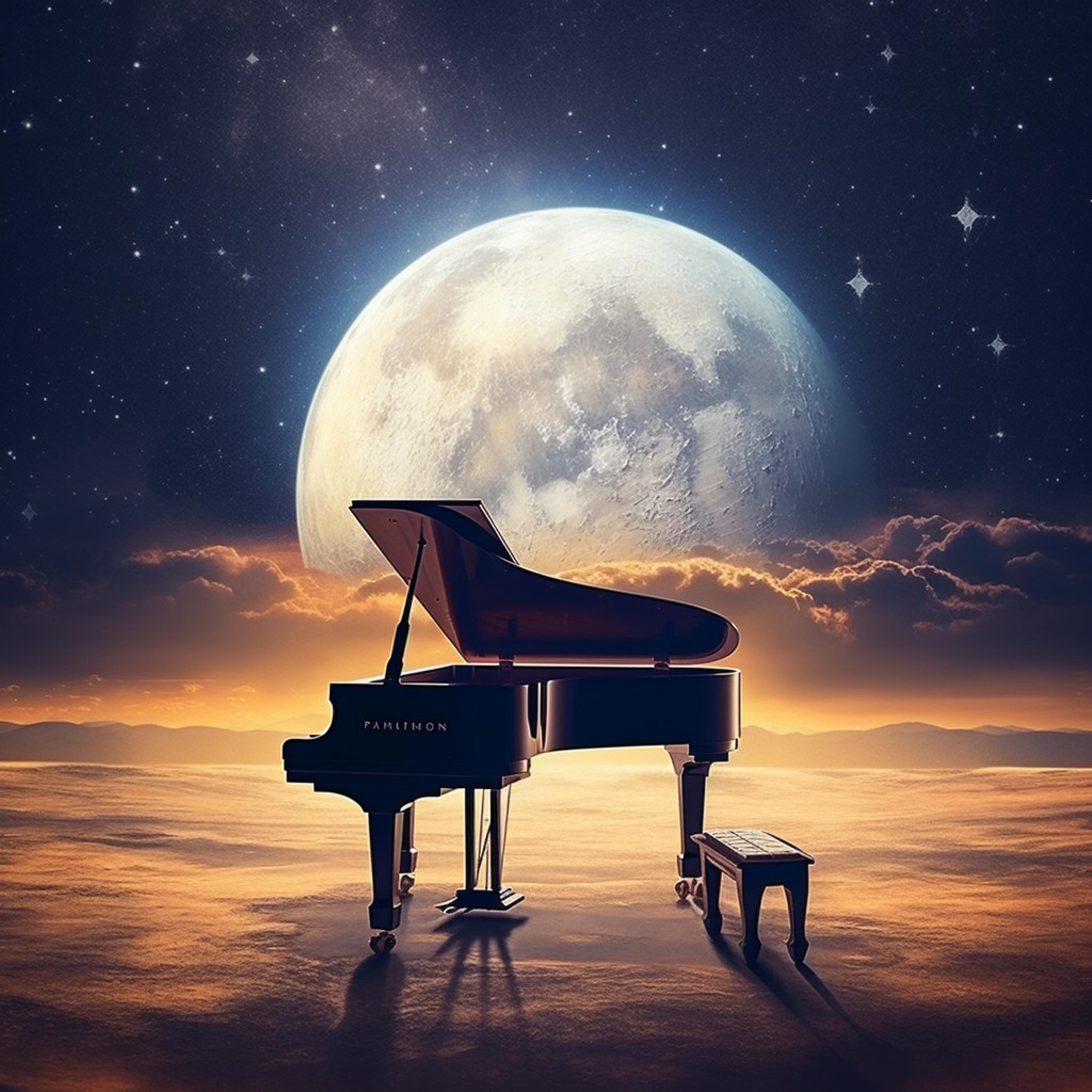 Lunar Lullaby Piano Resonance - Sleeping Piano/Peacefull Piano/Sleep ...