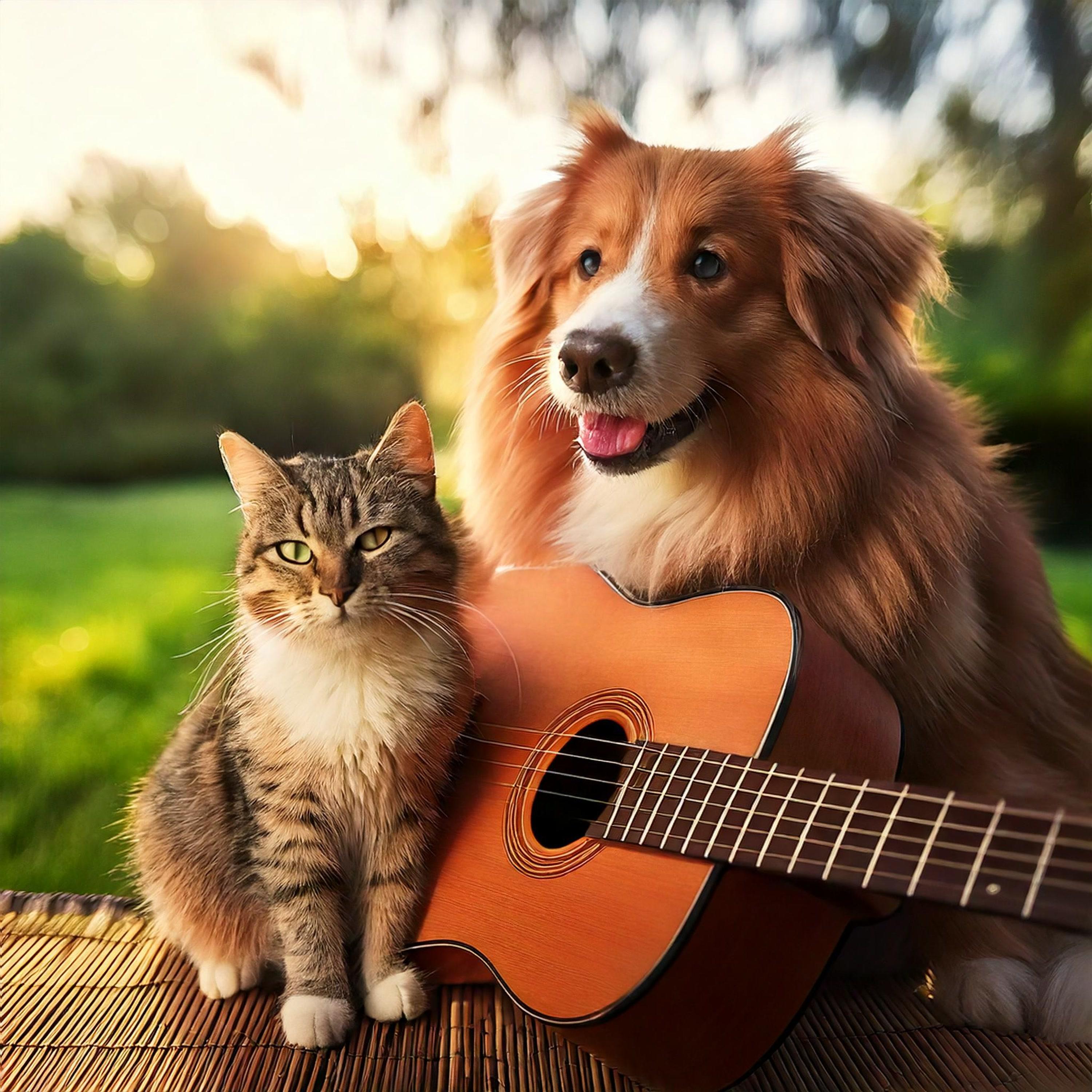 Echoes of Relaxation - Super Guitar Music/Music for Pets Moods/Music ...