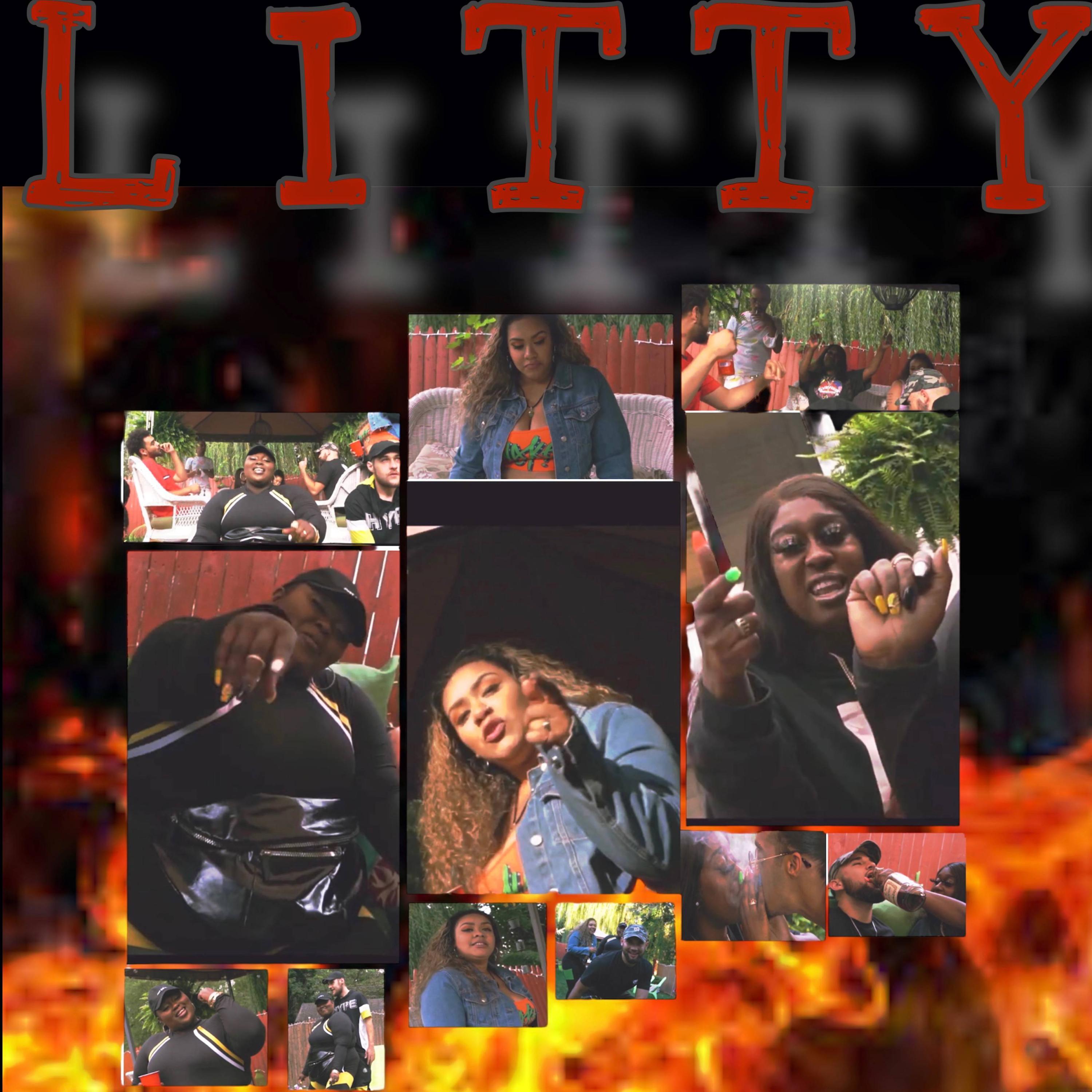 LITTY (feat. Finesse & BrookLynn J) - da bbw/Finesse/BrookLynn J - 单曲 ...