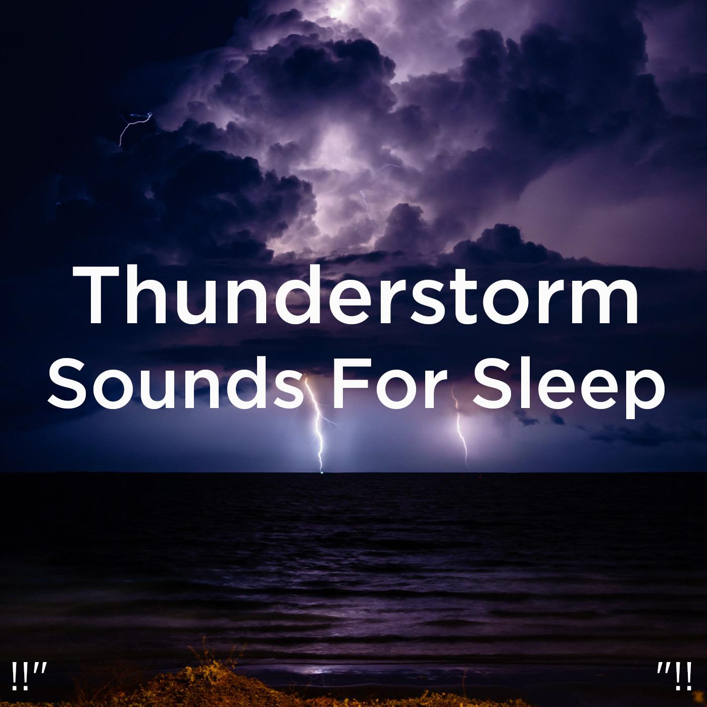 Thunder & Rain Sounds - Thunderstorm Sound Bank/Thunderstorm Sleep ...