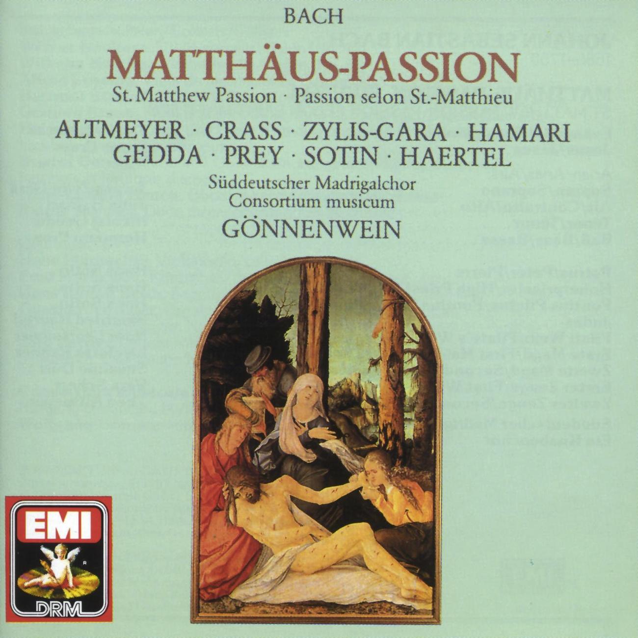 Bach: Matthäus-Passion BWV 244 (St. Matthew Passion) - Theo Altmeyer ...
