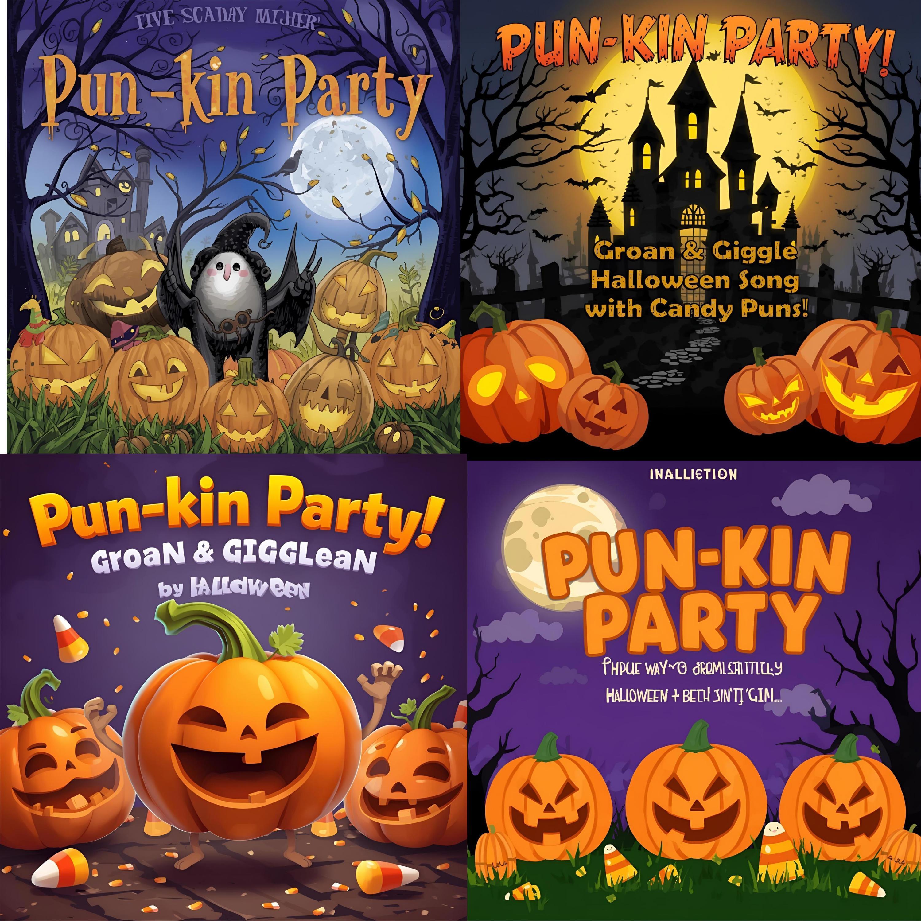PUN-kin Party! – Groan & Giggle Halloween Song with Candy Puns - Boo ba ...