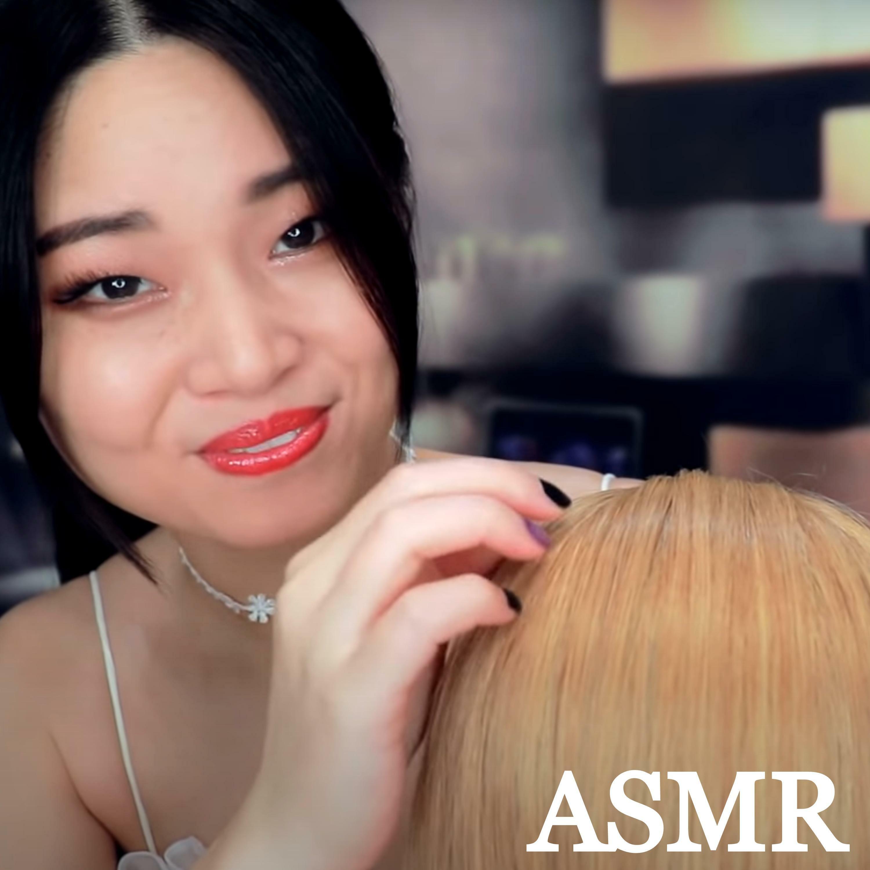 Soothing Hair Wash With Japanese Honey Shampoo Pt.6 - Tingting ASMR ...