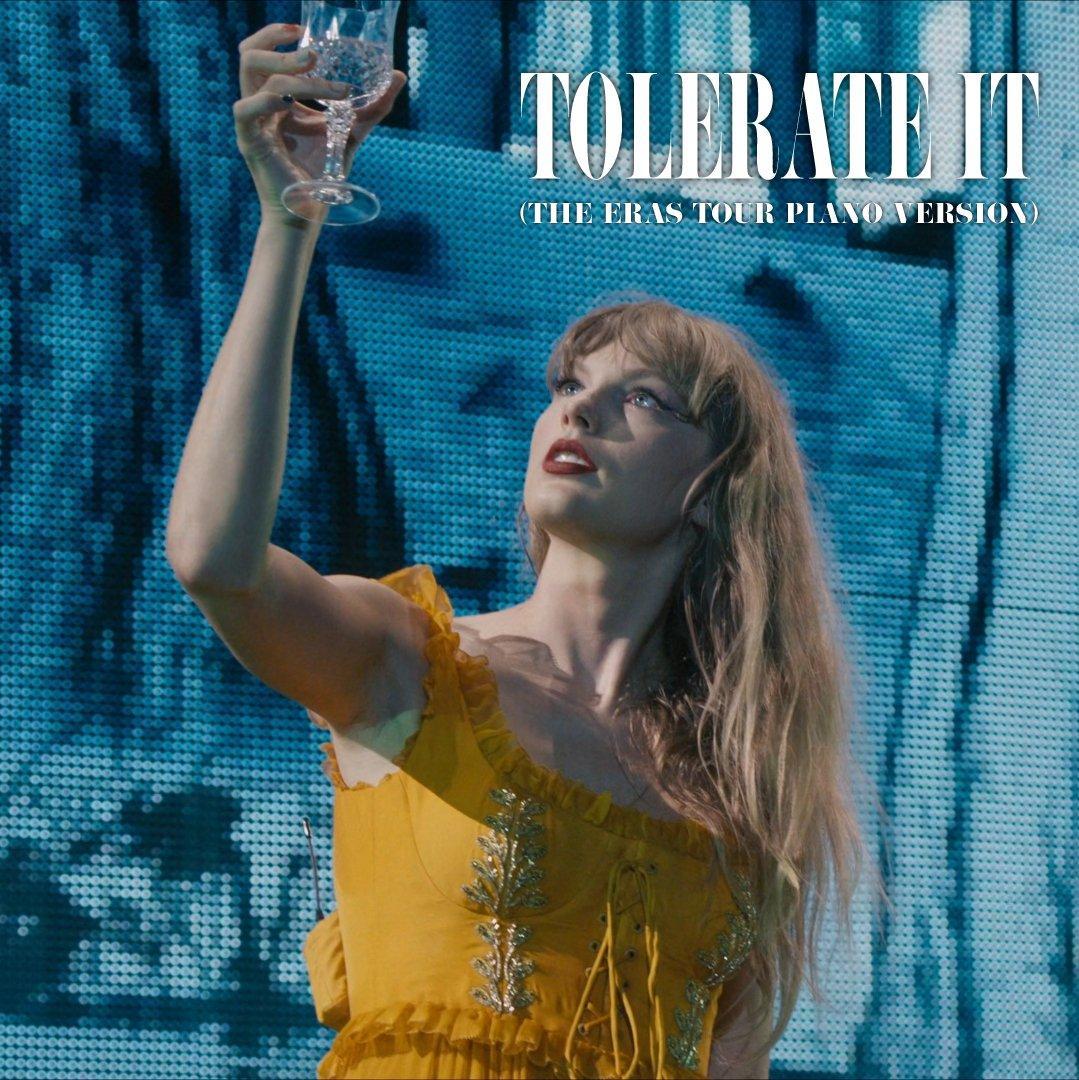 tolerate it (the eras tour piano version) - Taylor Swift Acoustic Songs ...