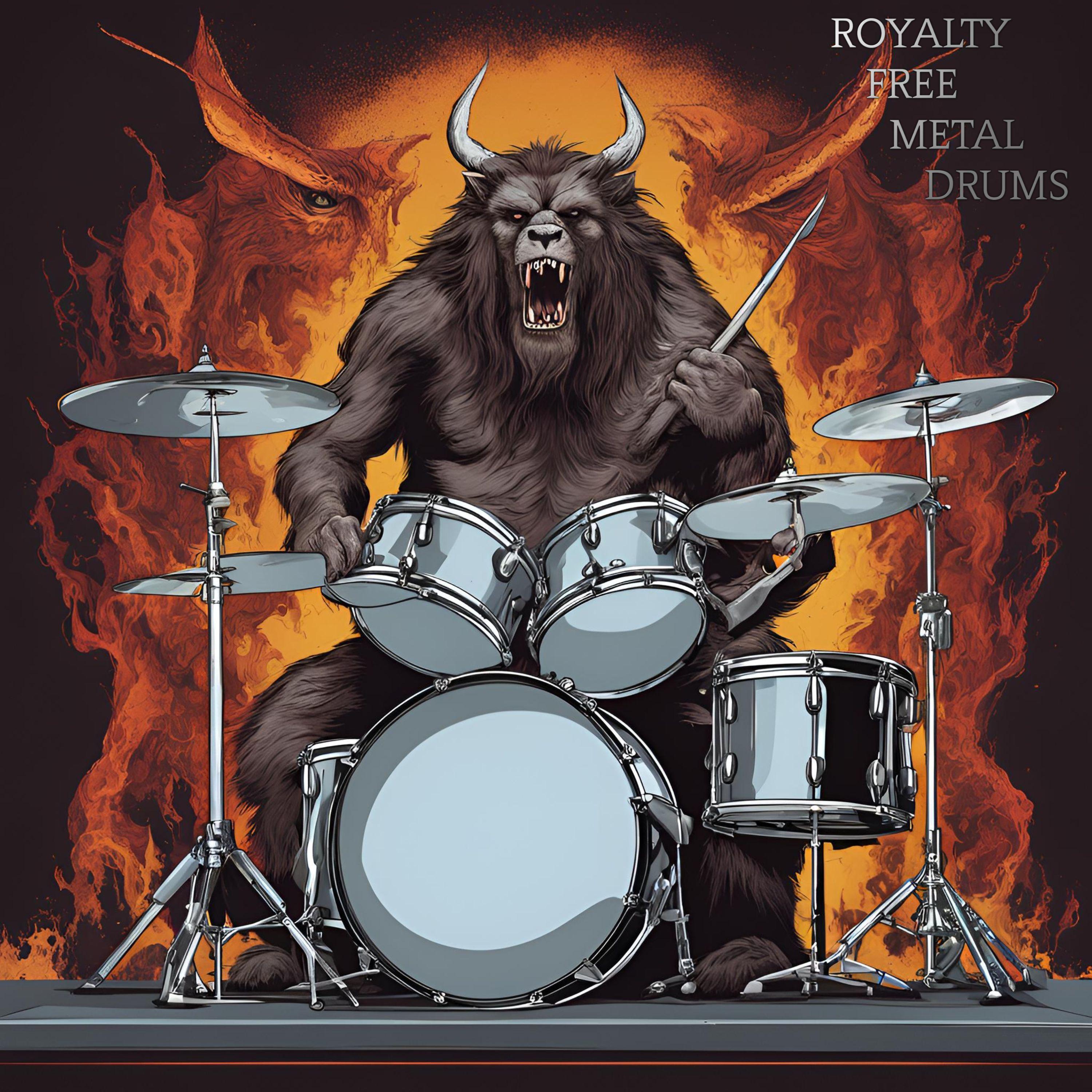 Heavy Red Metal Drums Tracks Fire - ROYALTY FREE METAL DRUMS - 专辑 - 网易云音乐