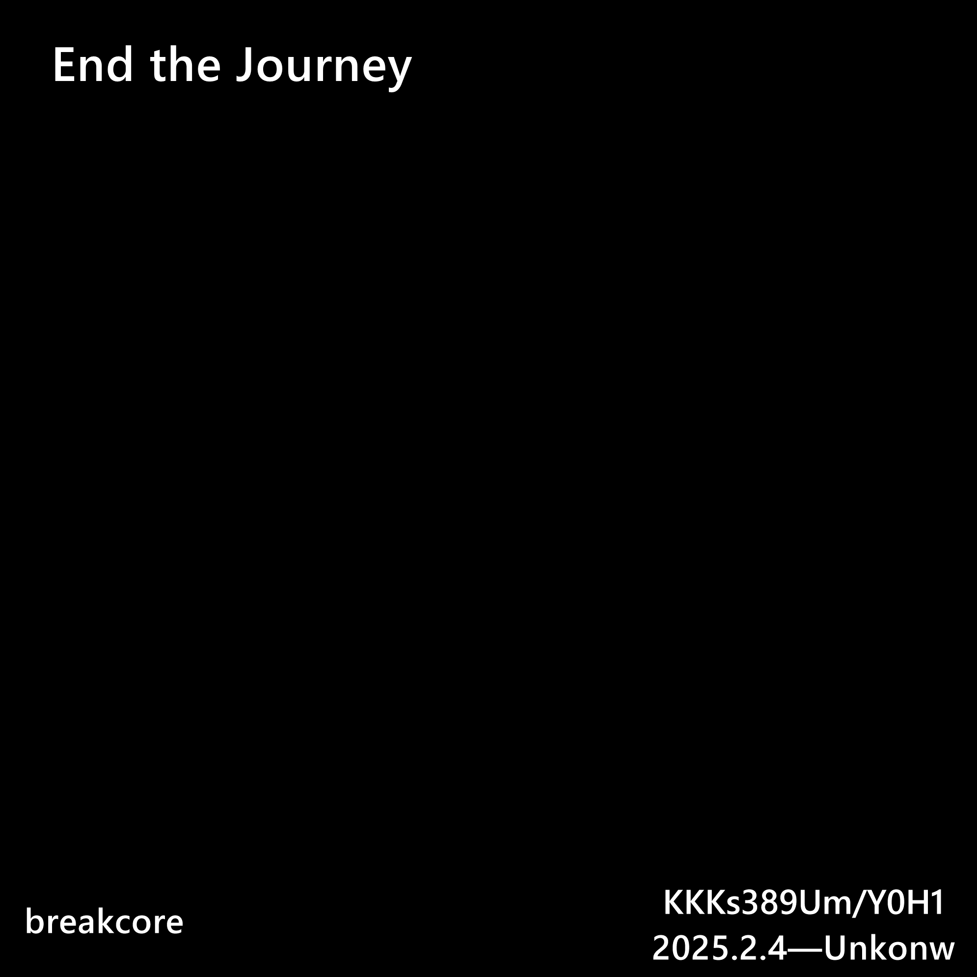End the Journey - YiHa - 专辑 - 网易云音乐
