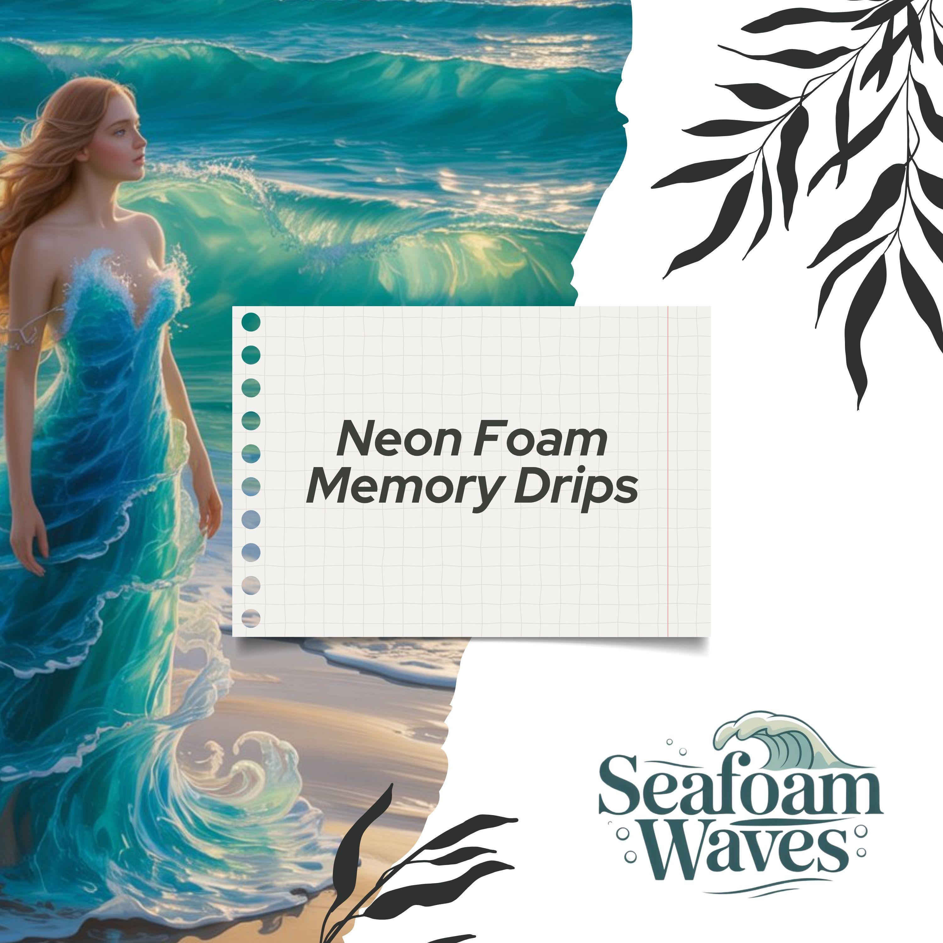 Neon Foam Memory Drips - Seafoam Waves - 单曲 - 网易云音乐