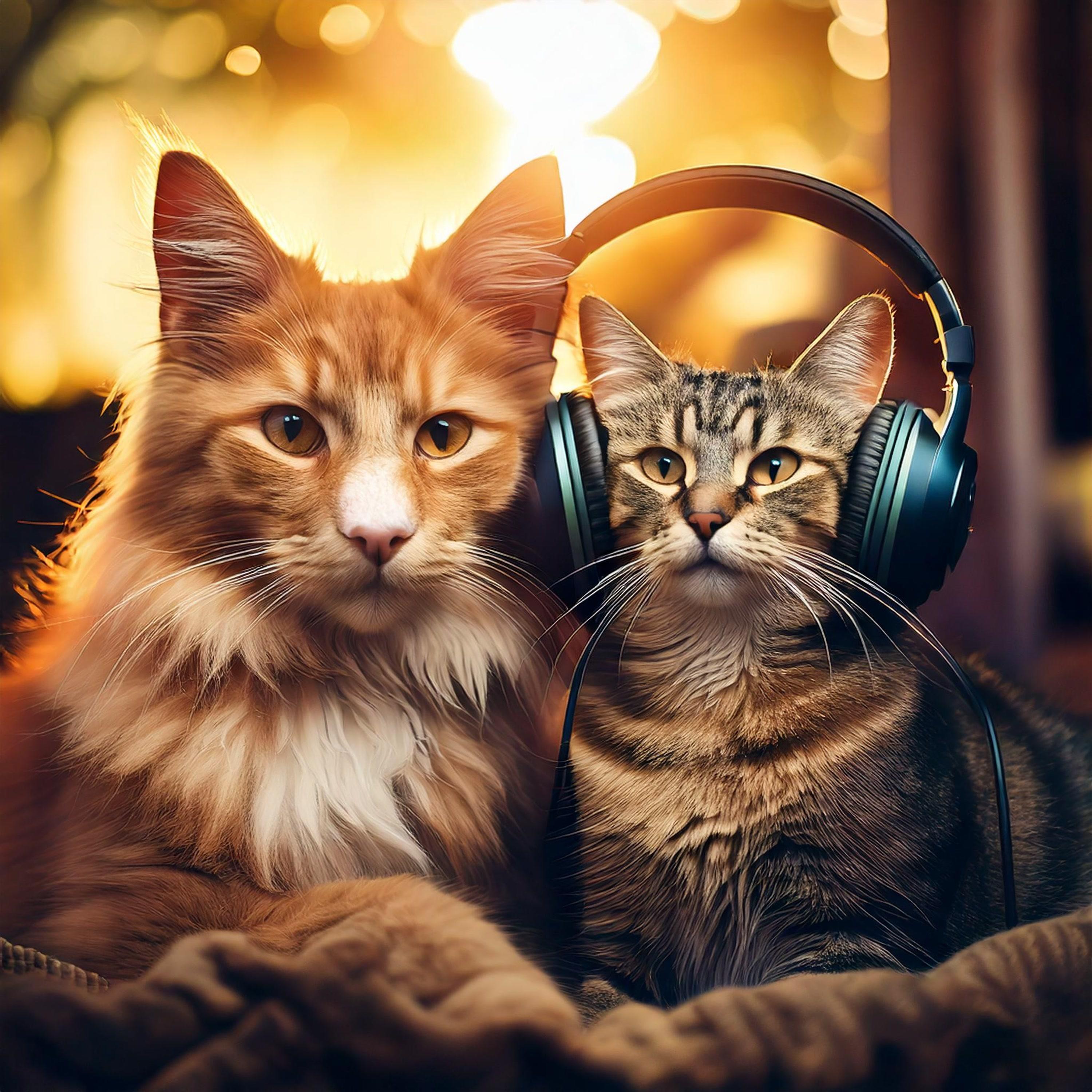 Feline Musical Harmony - Energy Center/Cat Purring Therapy/Beautiful ...