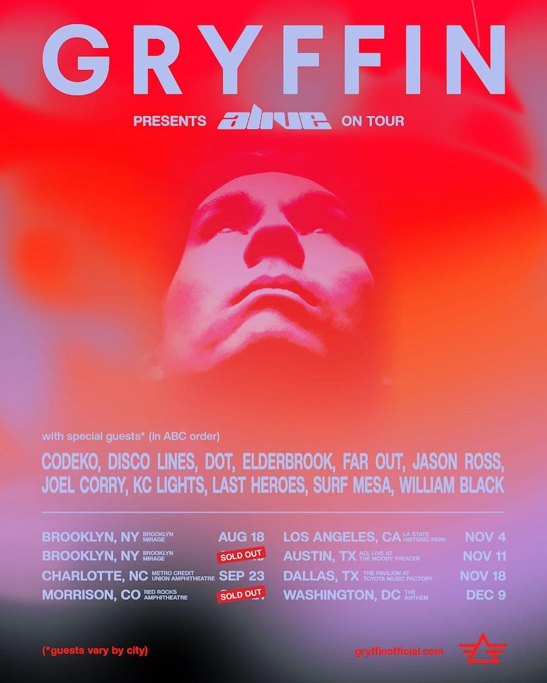 Gryffin @ Alive Tour 2022 | State Historic Park, Los Angeles - Melodic ...