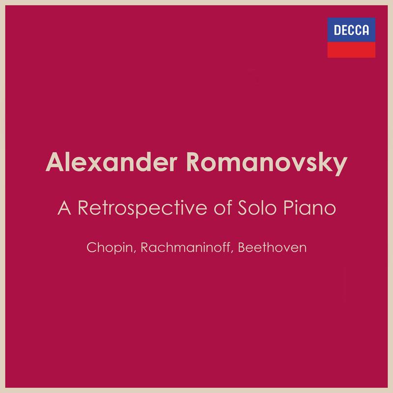 3 Waltzes, Op. 64:No. 2 in C Sharp Minor - Alexander Romanovsky ...