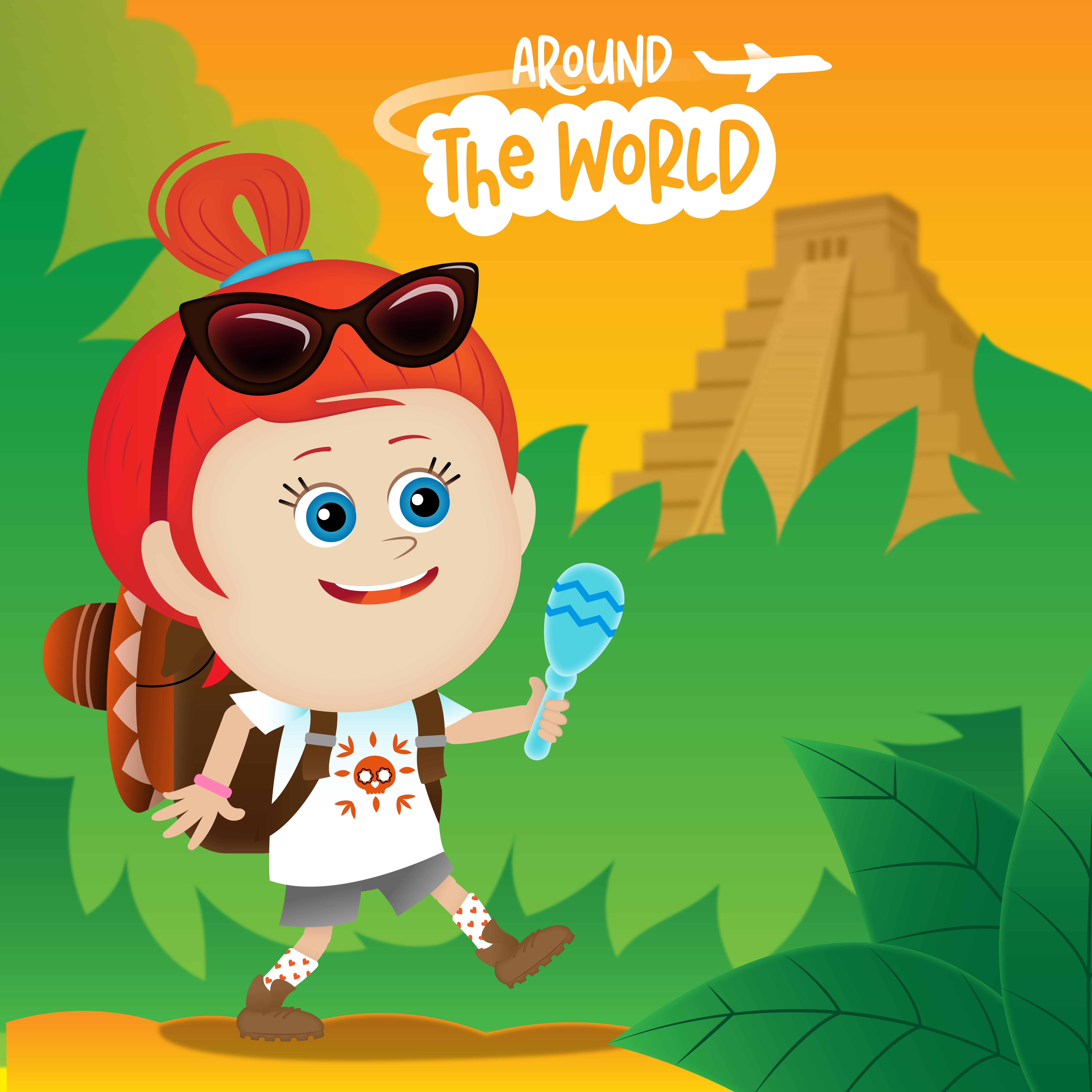 El Patio de Mi Casa - În jurul lumii - Muzica pentru copii/Cântece ...