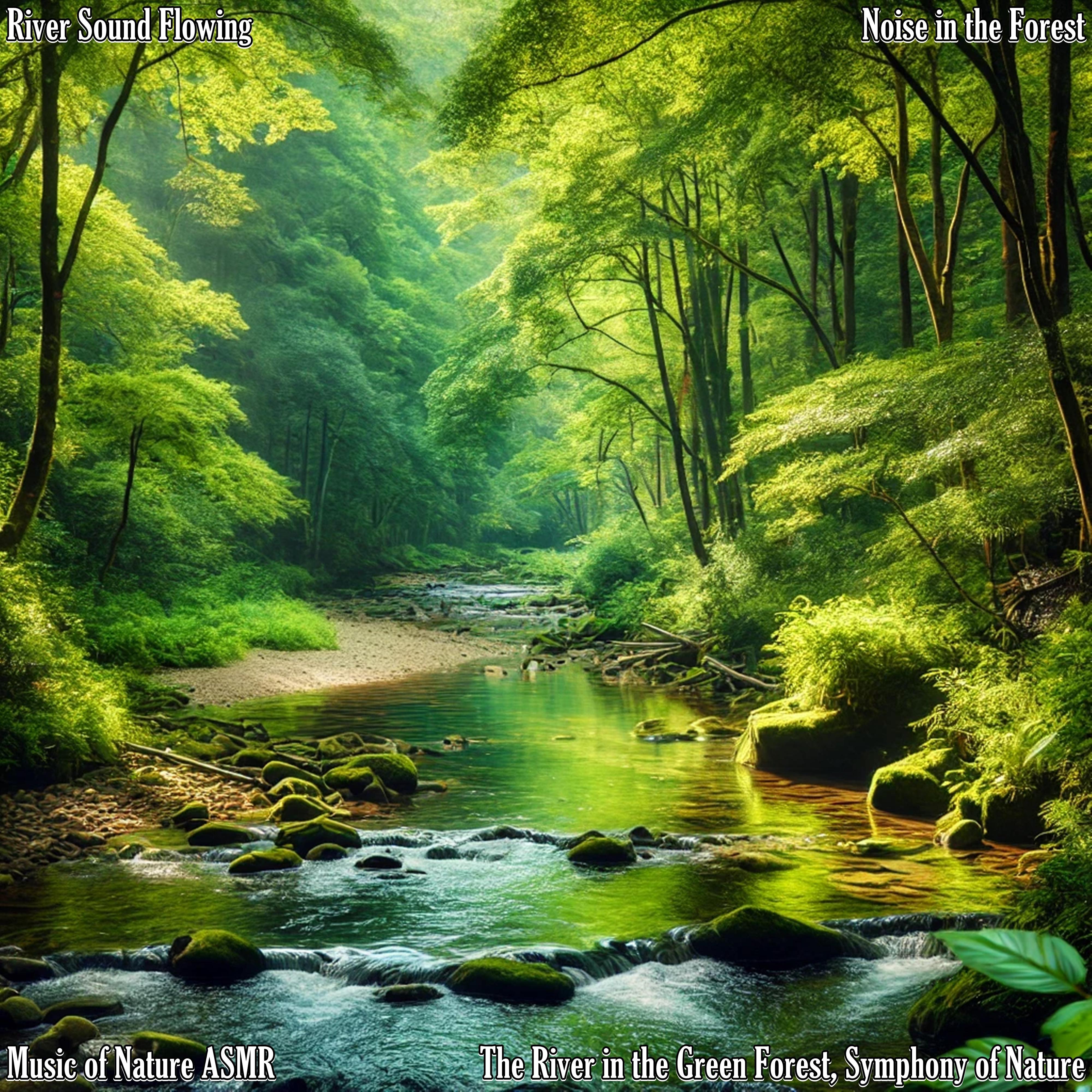 The Murmur of the River in the Green Forest, a Natural Song - River ...