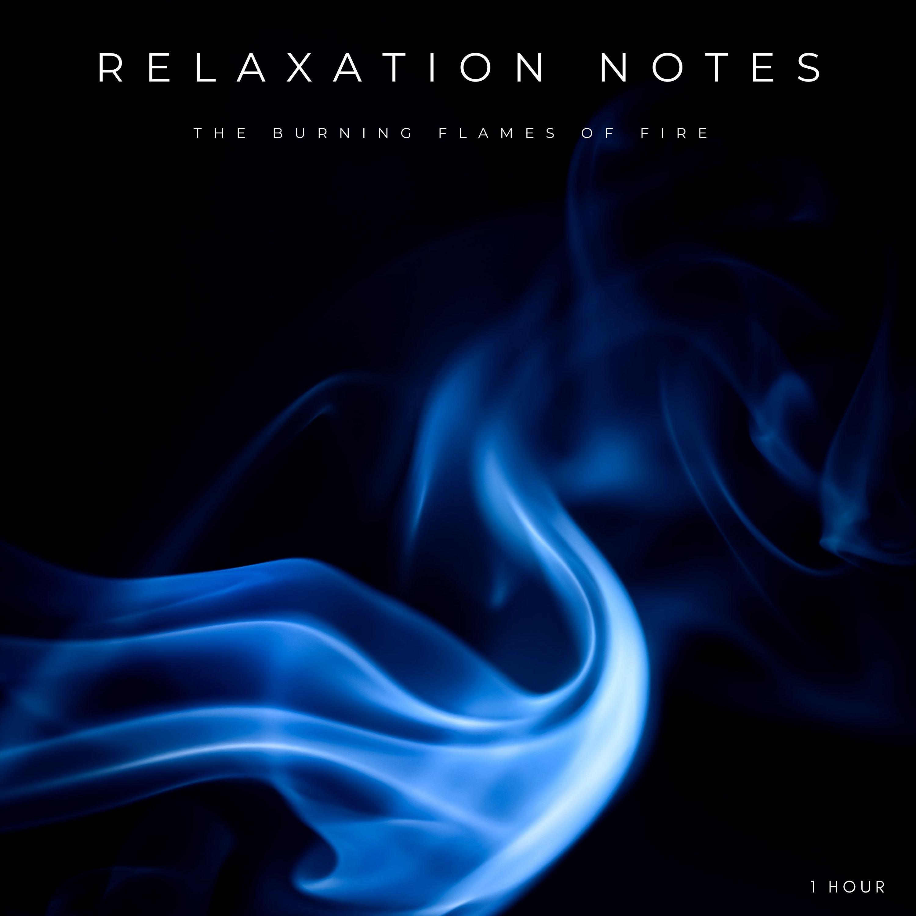 Relaxation Notes: The Burning Flames Of Fire - 1 Hour - Best Relaxing ...