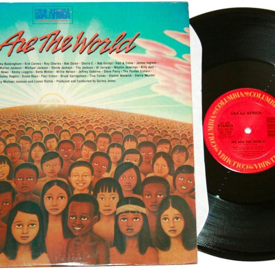 45位歌星联合演唱：We Are The World - 专栏文章 - 网易云音乐