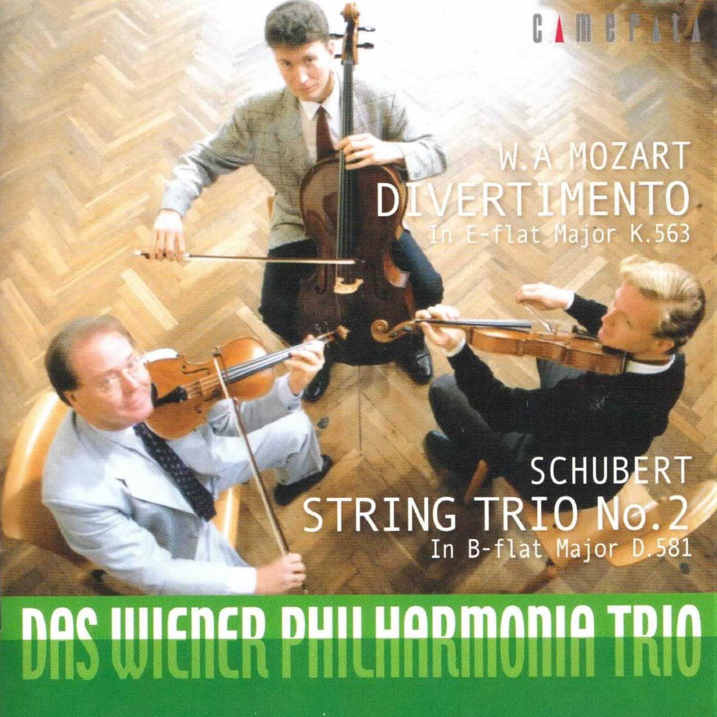 Mozart: Divertimento - Schubert: String Trio No. 2 - Das Wiener ...