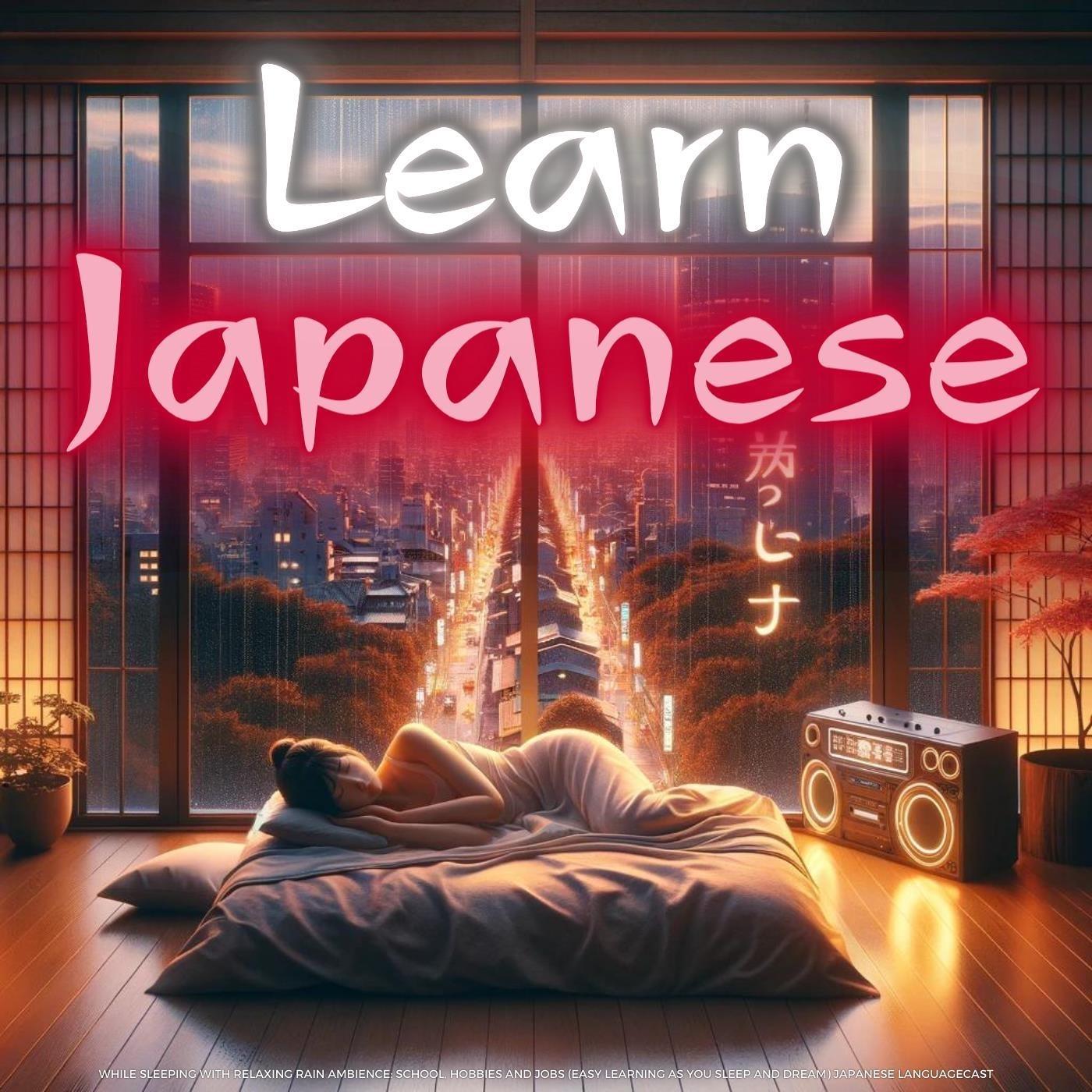 Japanese Lesson with Relaxing Rain Ambience: Learn Japanese School ...