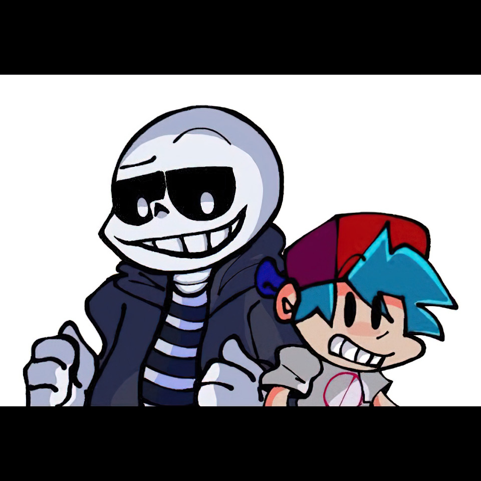 你 被 骗 了 ] Never Gonna Give You Up - But is Sans, BF (Cover) - Friday ...