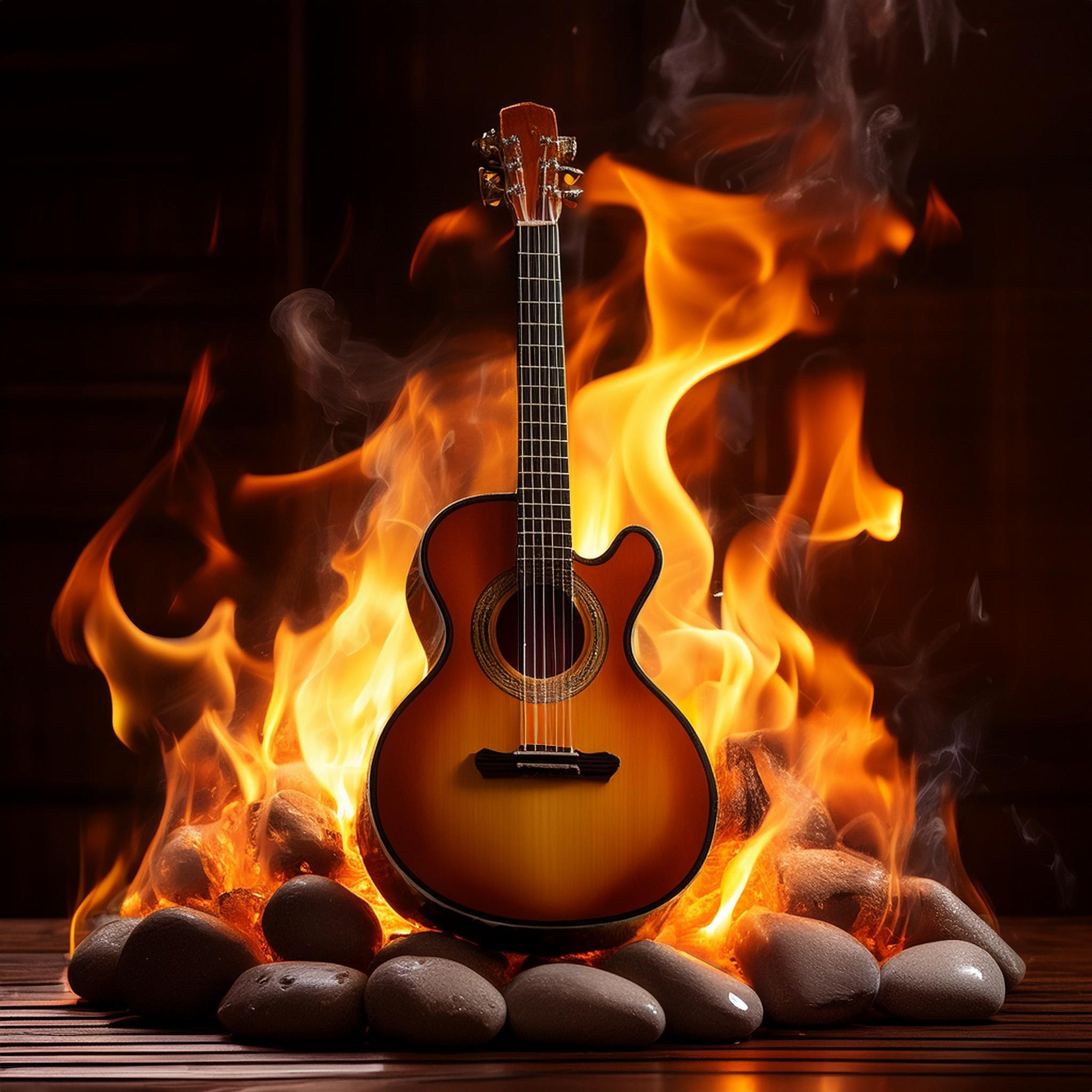 Warm Fire Harmony - Easy Listening Guitar/Zen Music Garden & Spa/Zen ...