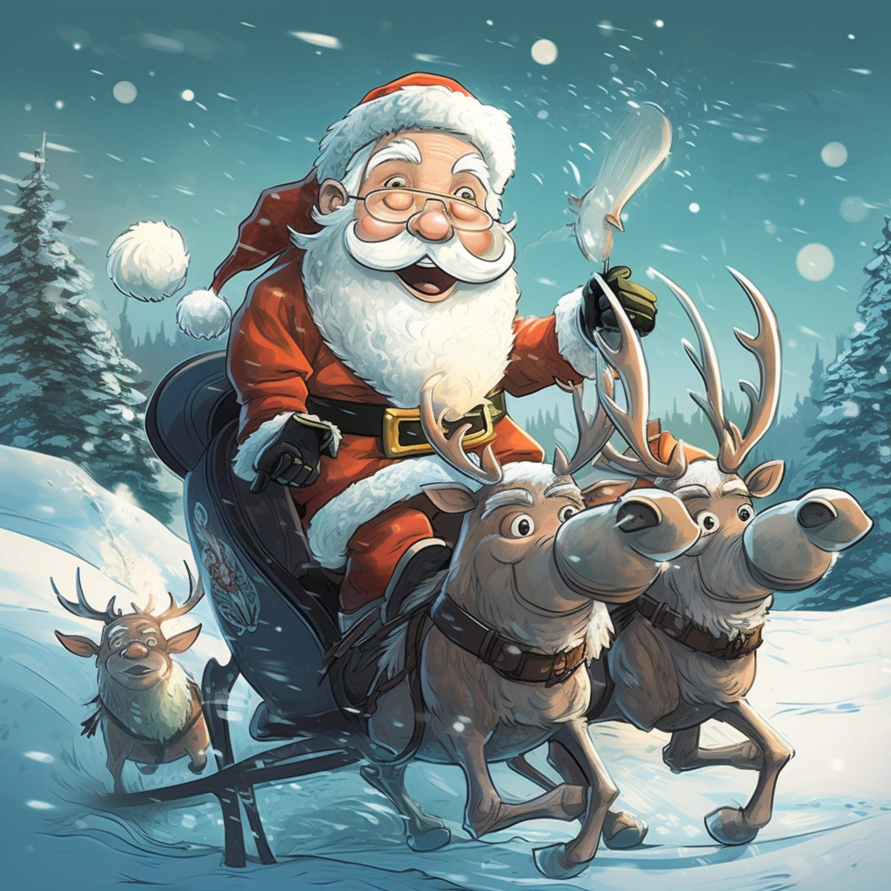 Canciones de Papa Noel - Musica Navideña/Rodolfo el Reno Y Musica ...