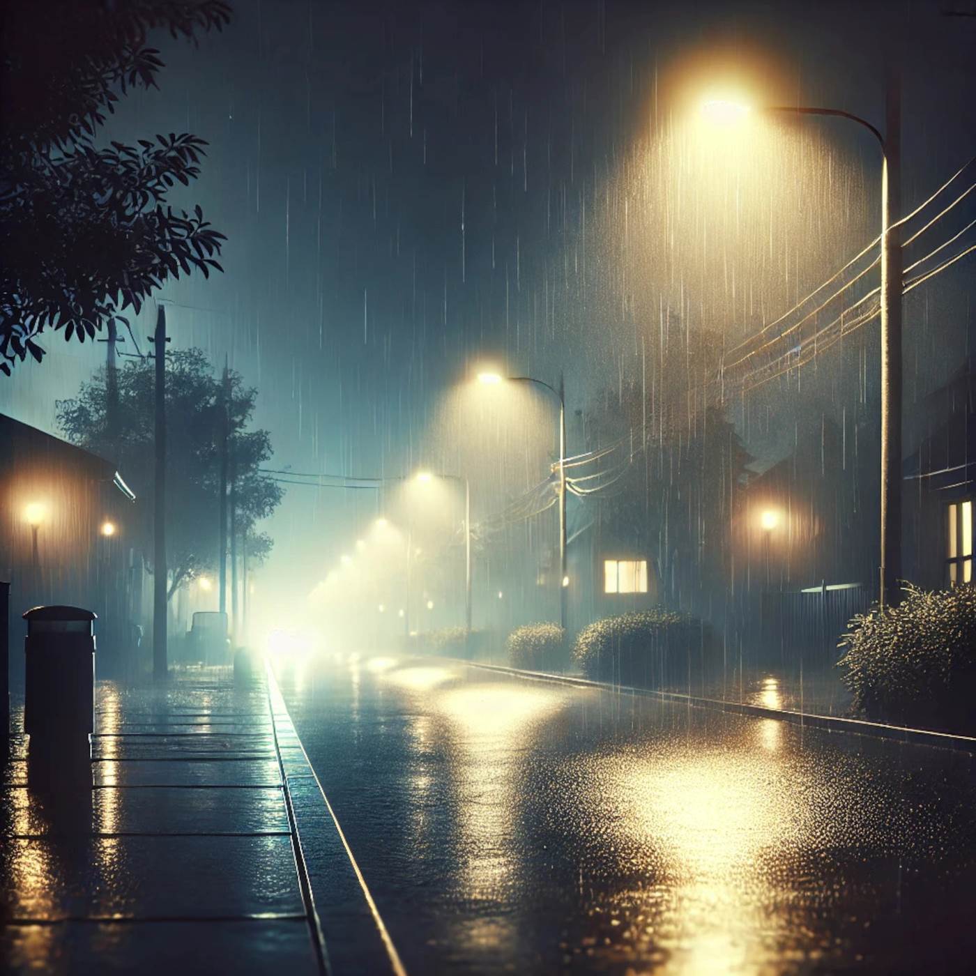 Night Rain for Sleep - Relaxing Rain Sounds - 单曲 - 网易云音乐