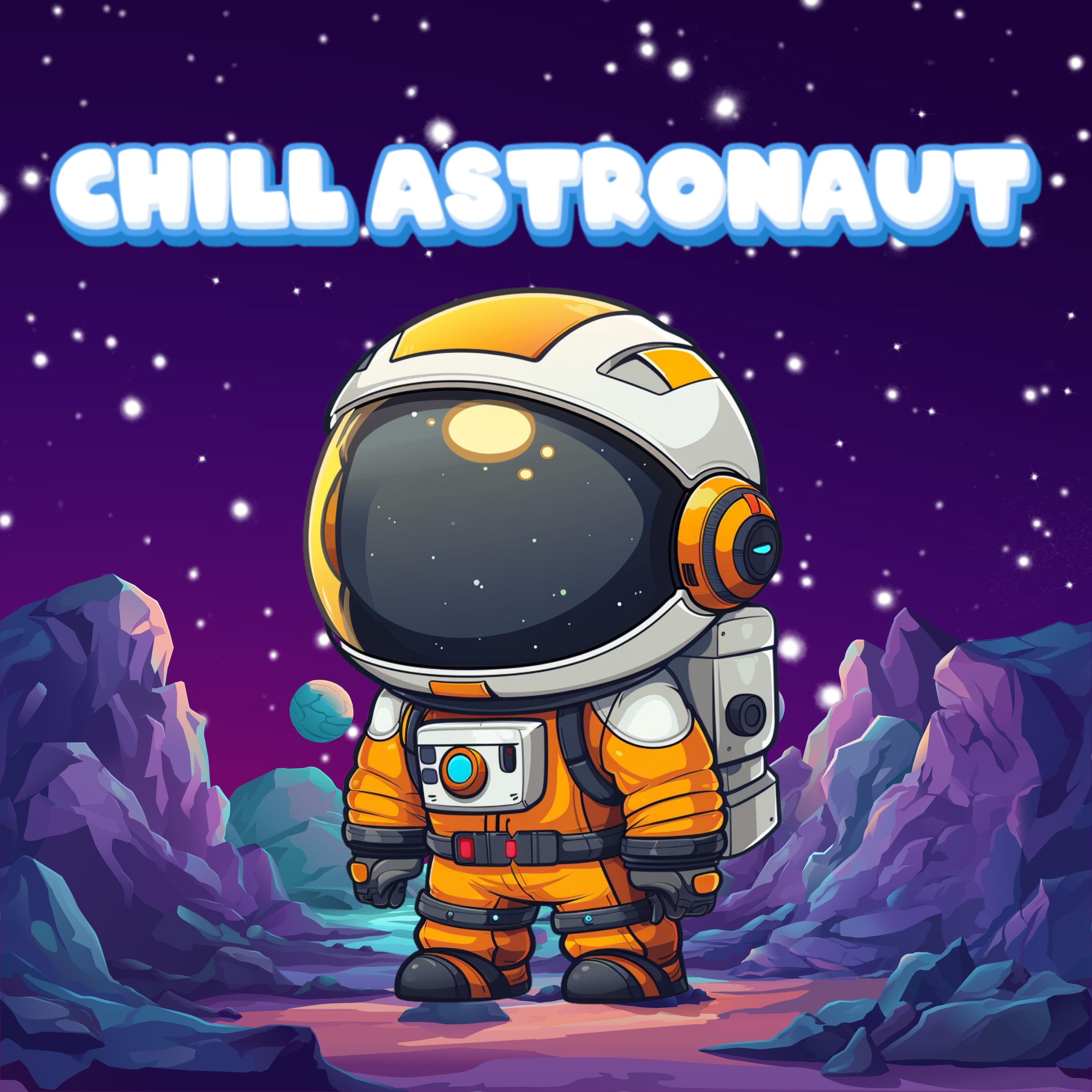 Tranquil Waves for Game Night - a girl and a cat/Chill Astronaut ...