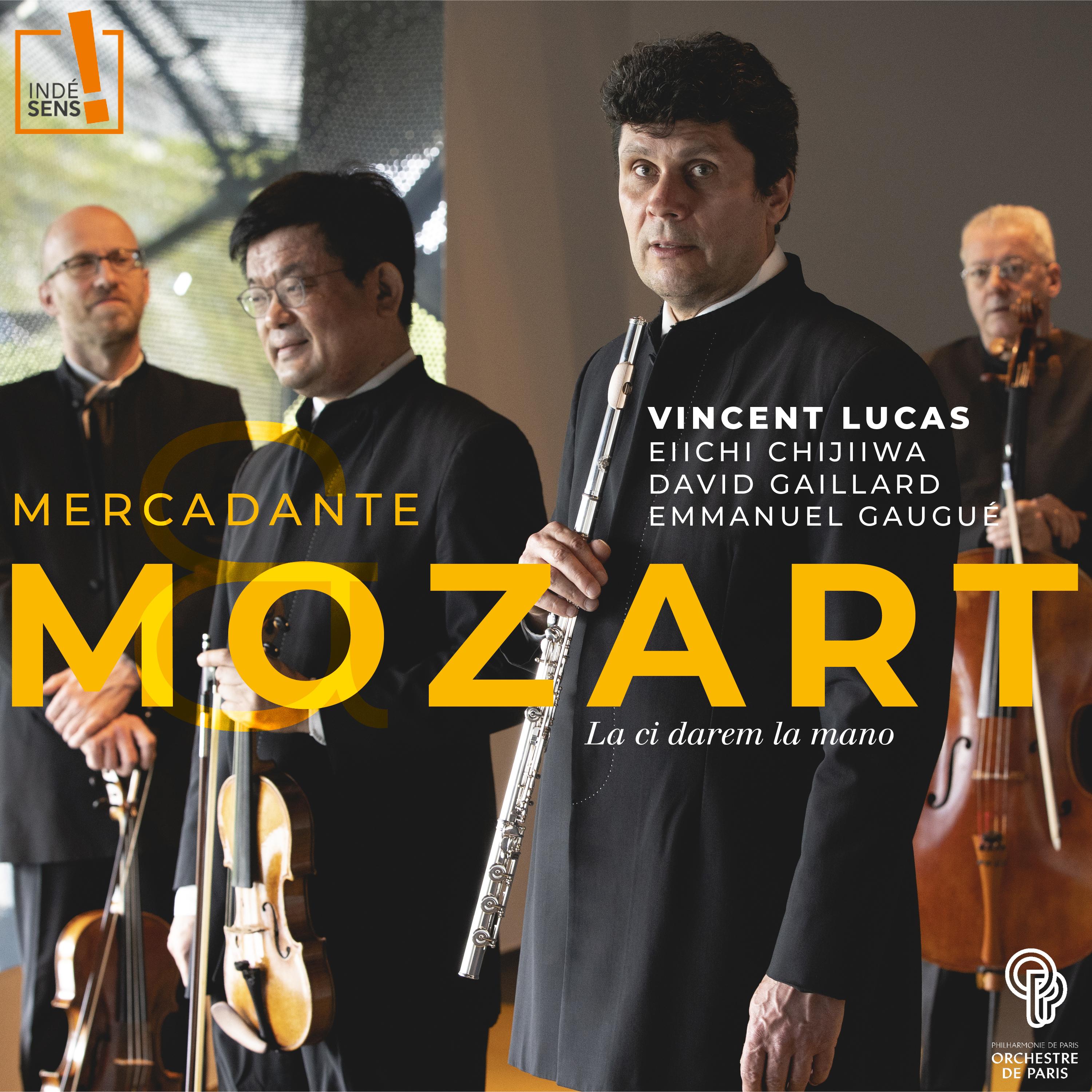 Flute Quartet No. 3 in C Major, K. 285b:Var.V - Vincent Lucas/Emmanuel ...