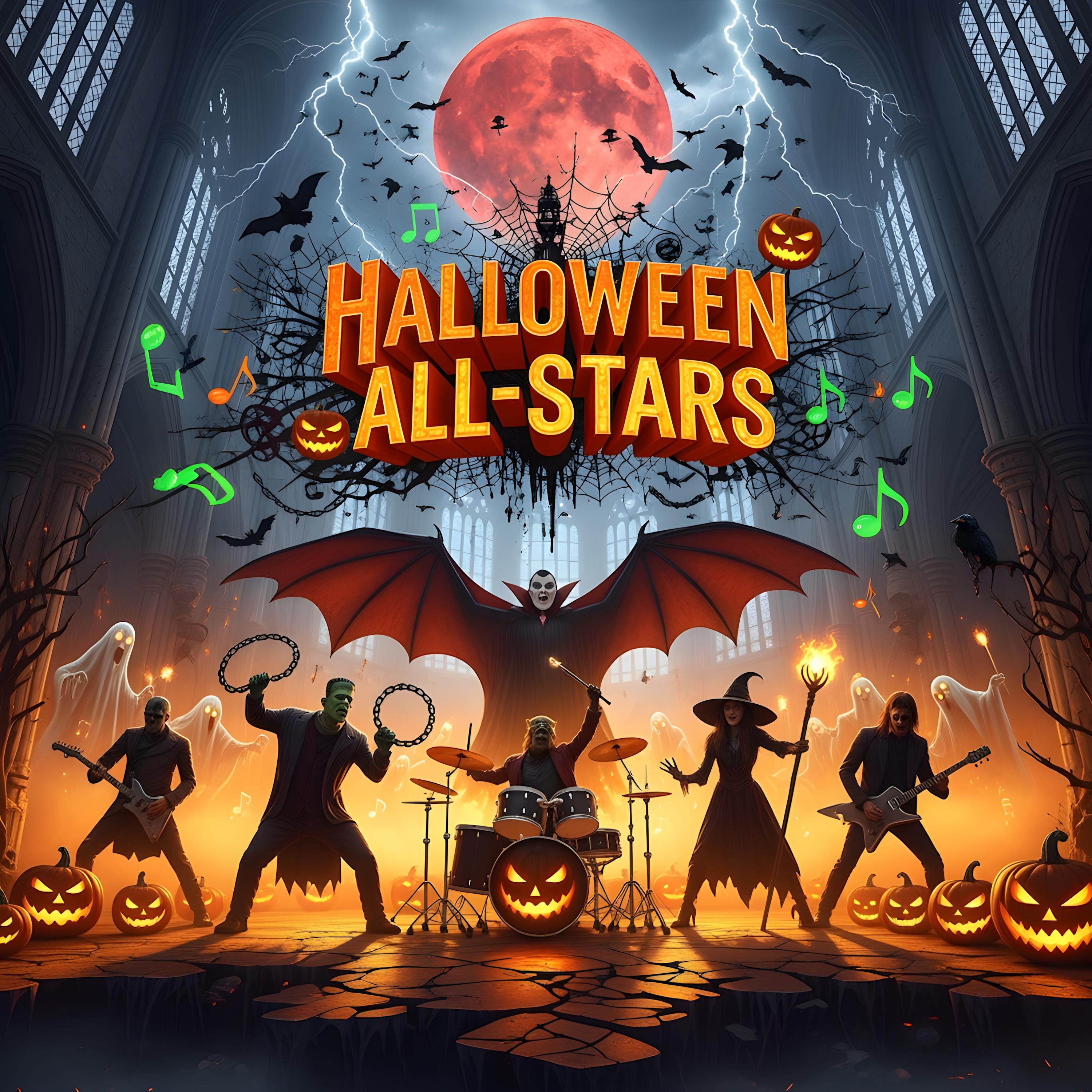 Spooky Phantom Chains Background - Halloween All-Stars/The Haunted ...