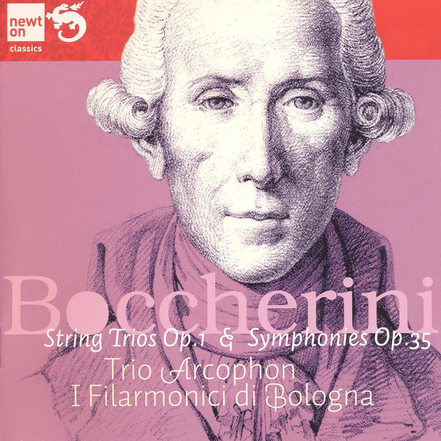 Boccherini: String Trios, Op. 1 & Symphonies, Op. 35 - Trio Arcophon ...