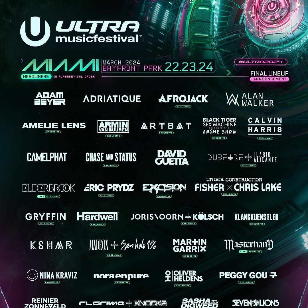 Eric Prydz - Live @ Ultra Music festival Miami 2024 (Resistance ...