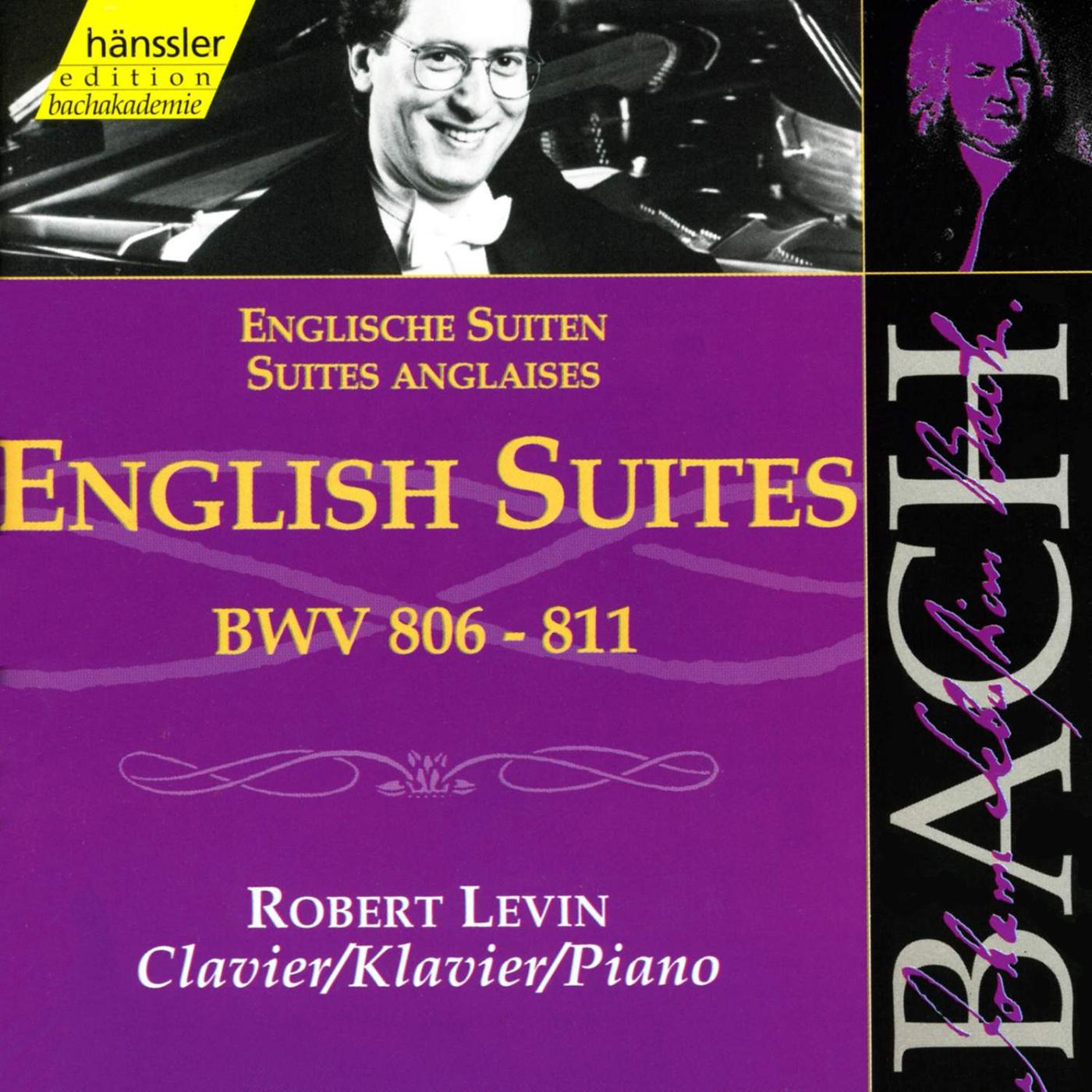 BACH, J.S.: English Suites, BWV 806-811 - Robert D. Levin - 专辑 - 网易云音乐