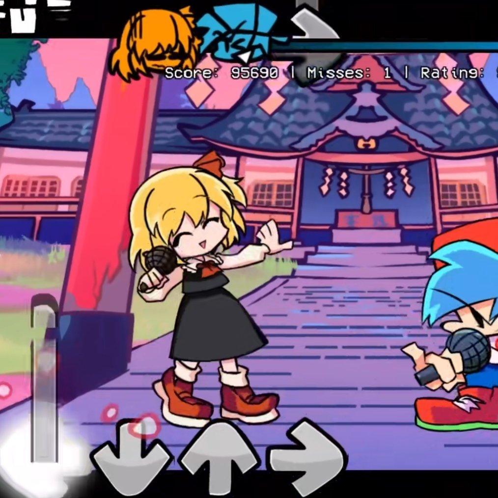 [The Forgotten One]FNF Gensokyo Funkin:Scarlet Incident - FNF X UT私人向歌单 ...