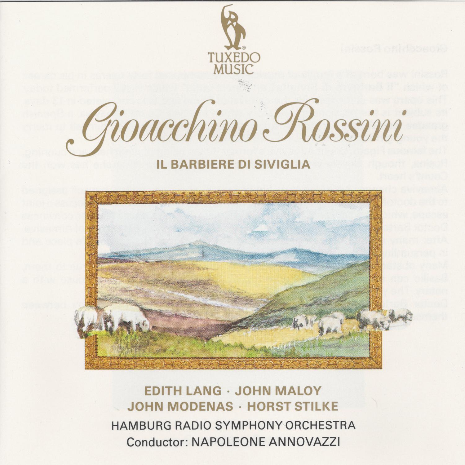 Il barbiere di Siviglia: VI. Dunque io sono... - Gioachino Rossini ...