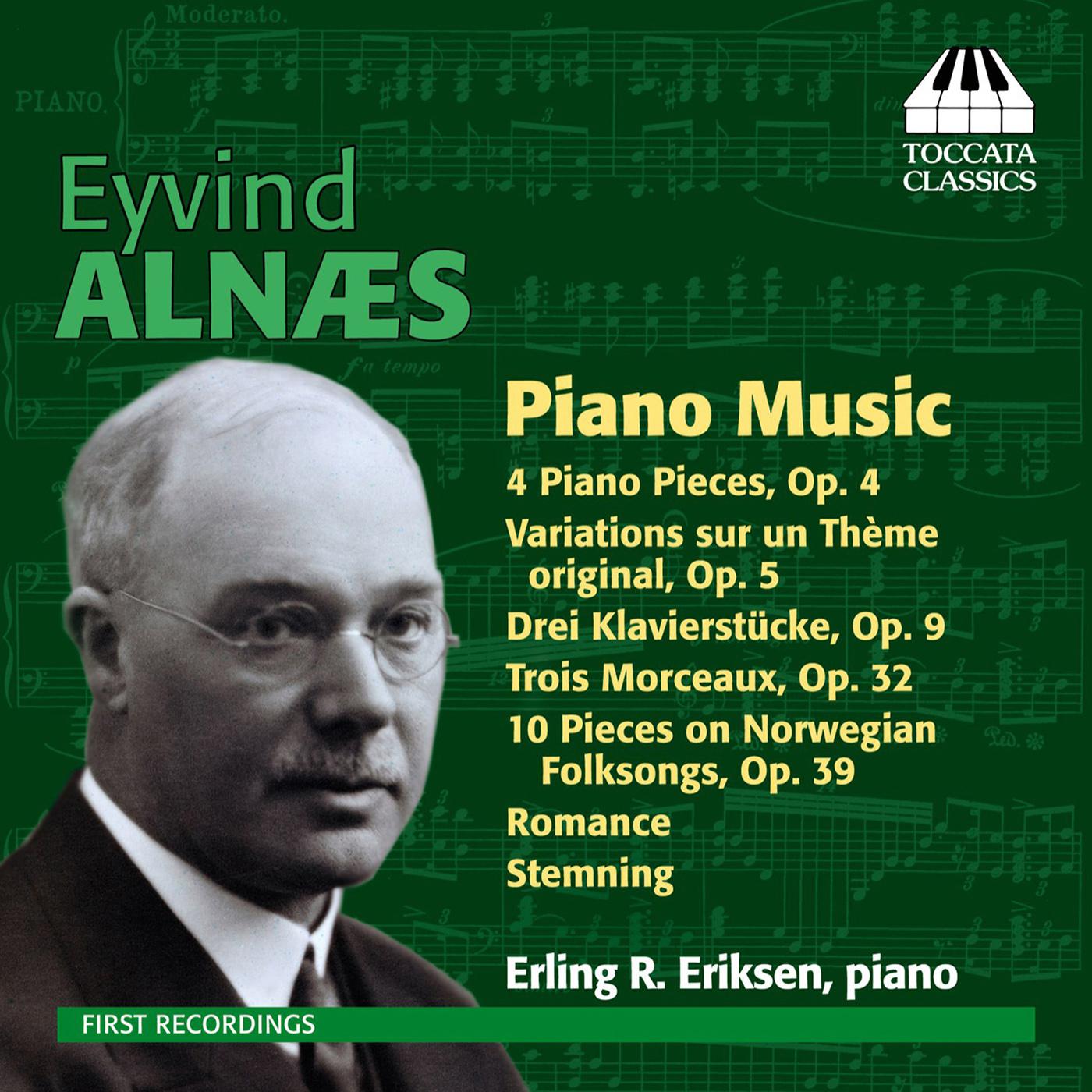 4 Klaverstykker (Piano Pieces), Op. 4:No. 2. Folkevise - Erling Ragnar ...
