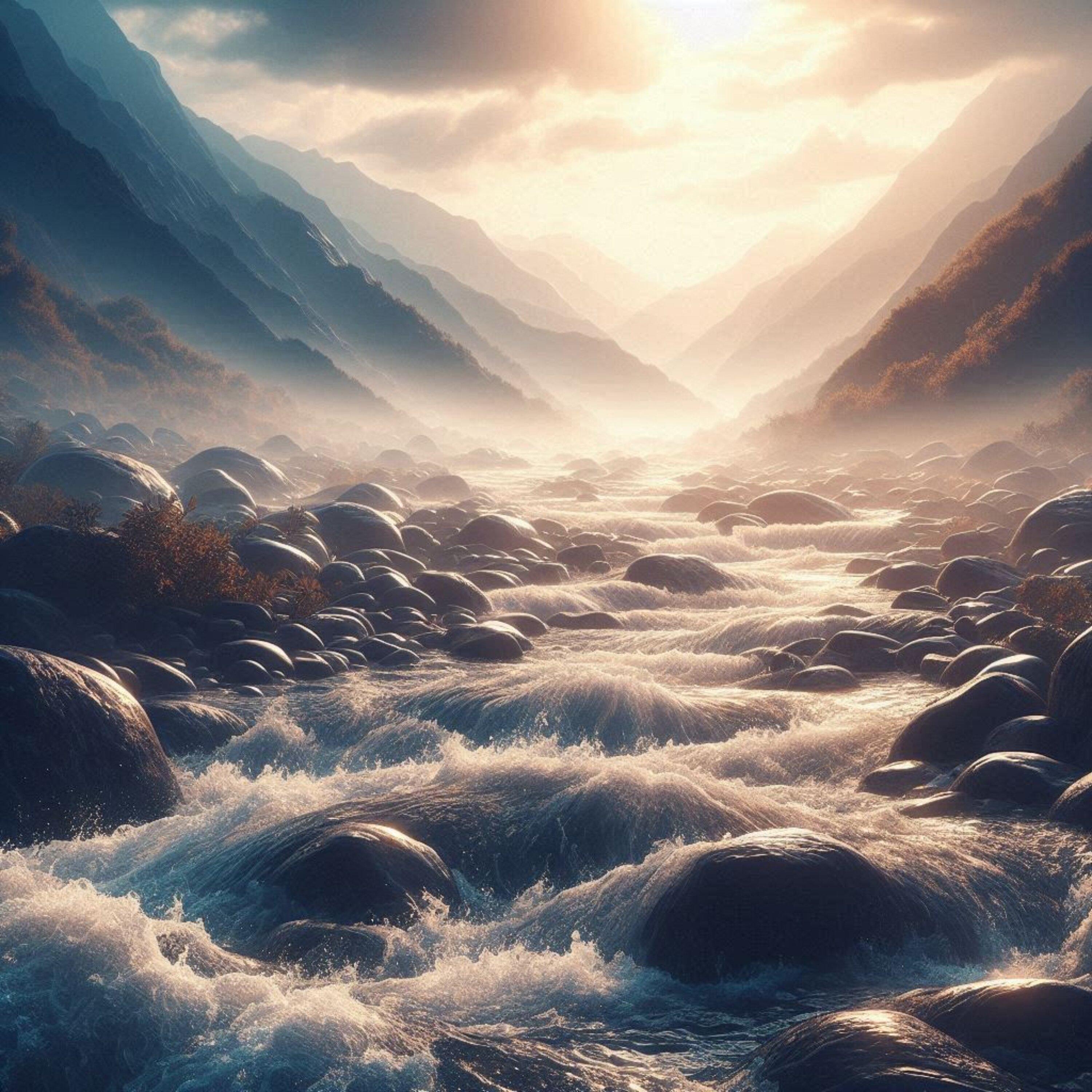 Relaxing River Water Flowing Cave Water for Deep Sleep 30 - Min Sosa ...