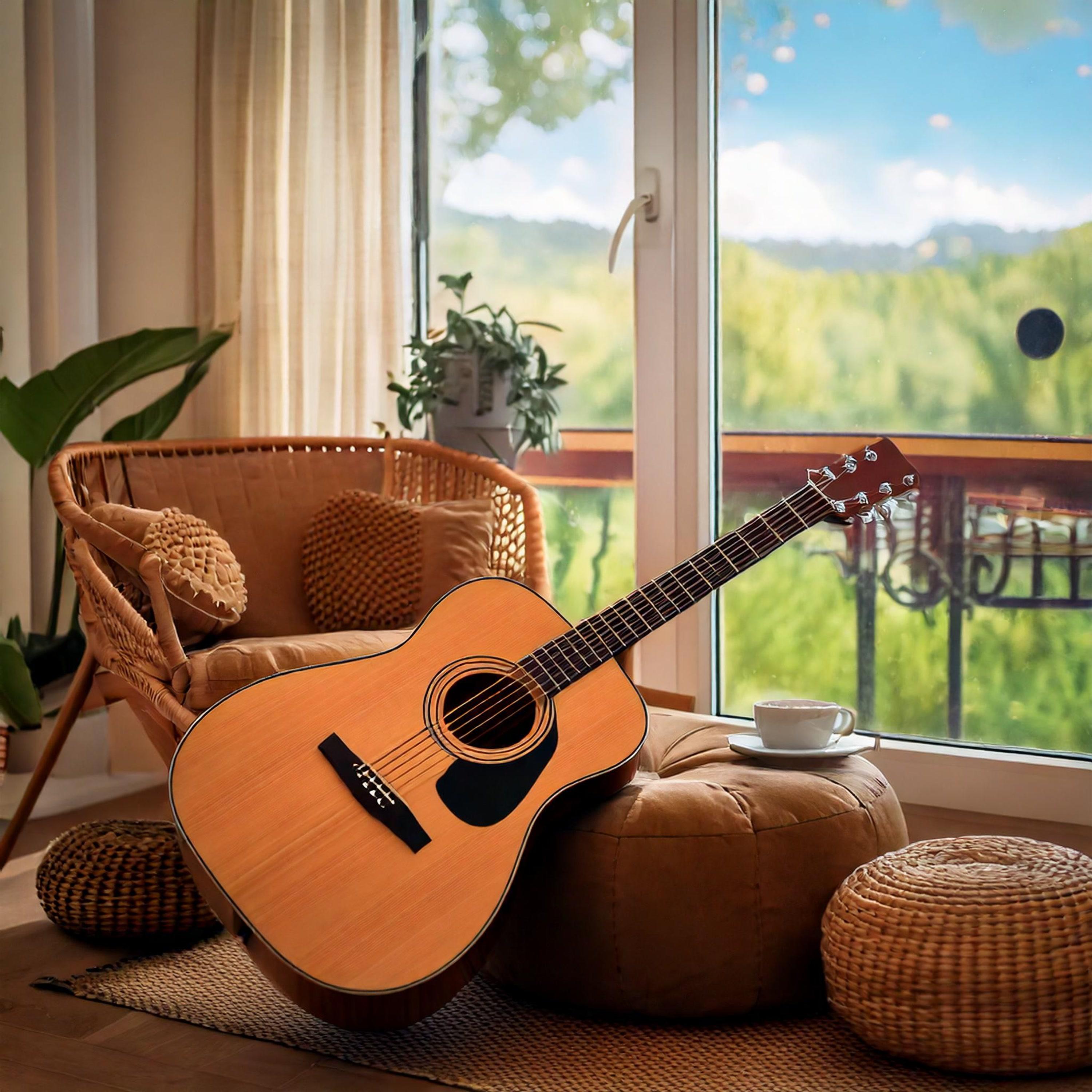 Serene Guitar Hues - Guitar Chill Hang/Relaxing Music for the Office ...